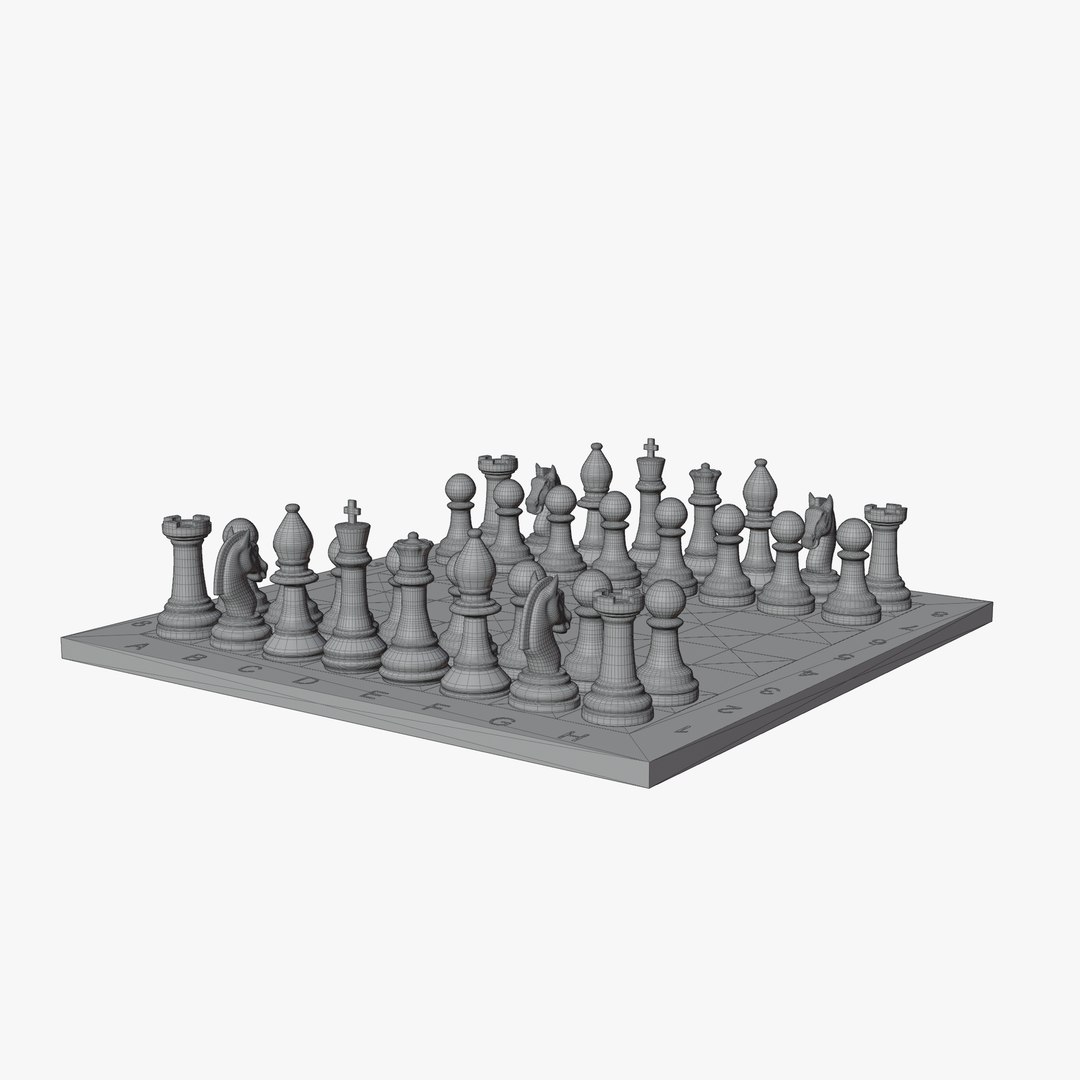 Free 3D Chess - TurboSquid 2086885