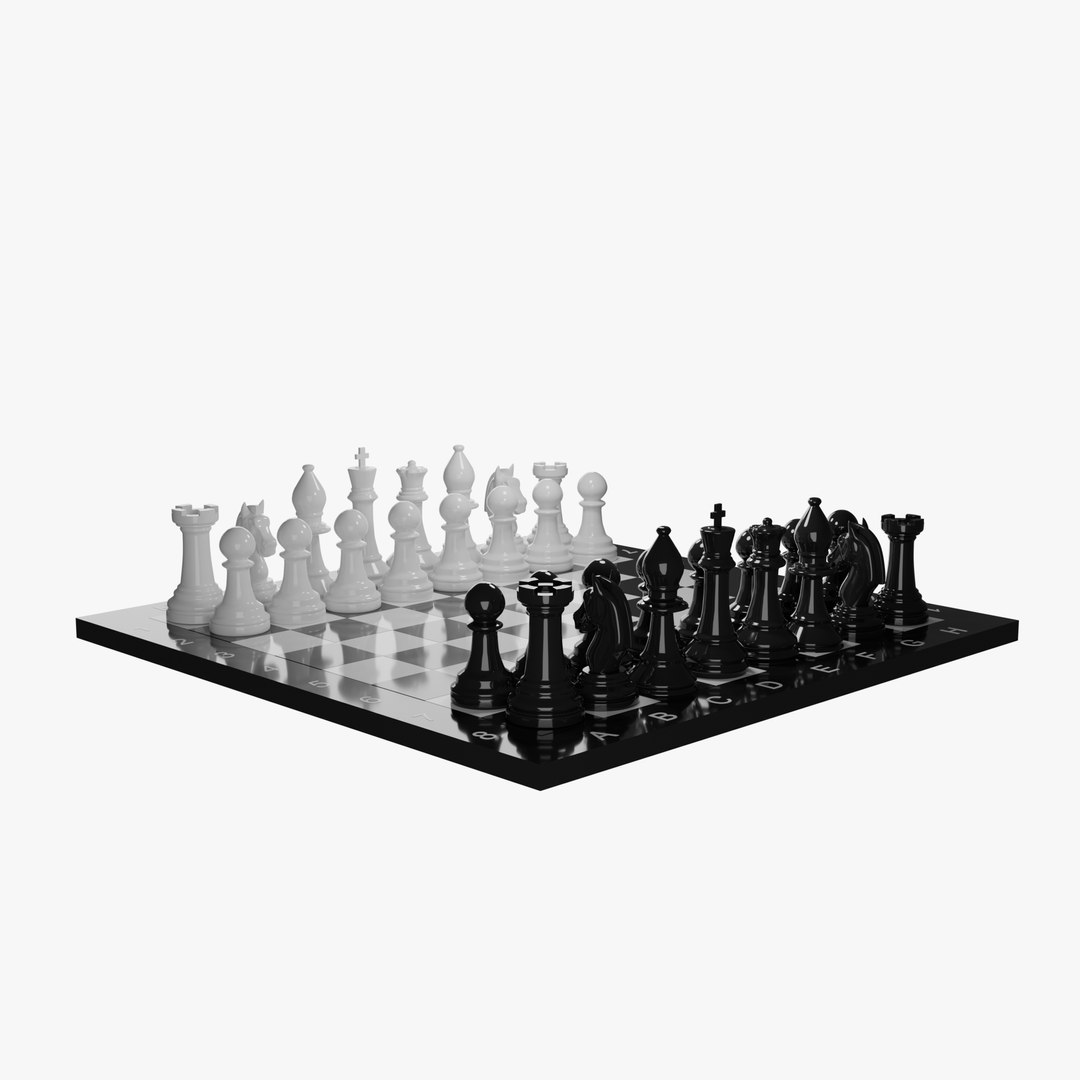 Free 3D Chess - TurboSquid 2086885