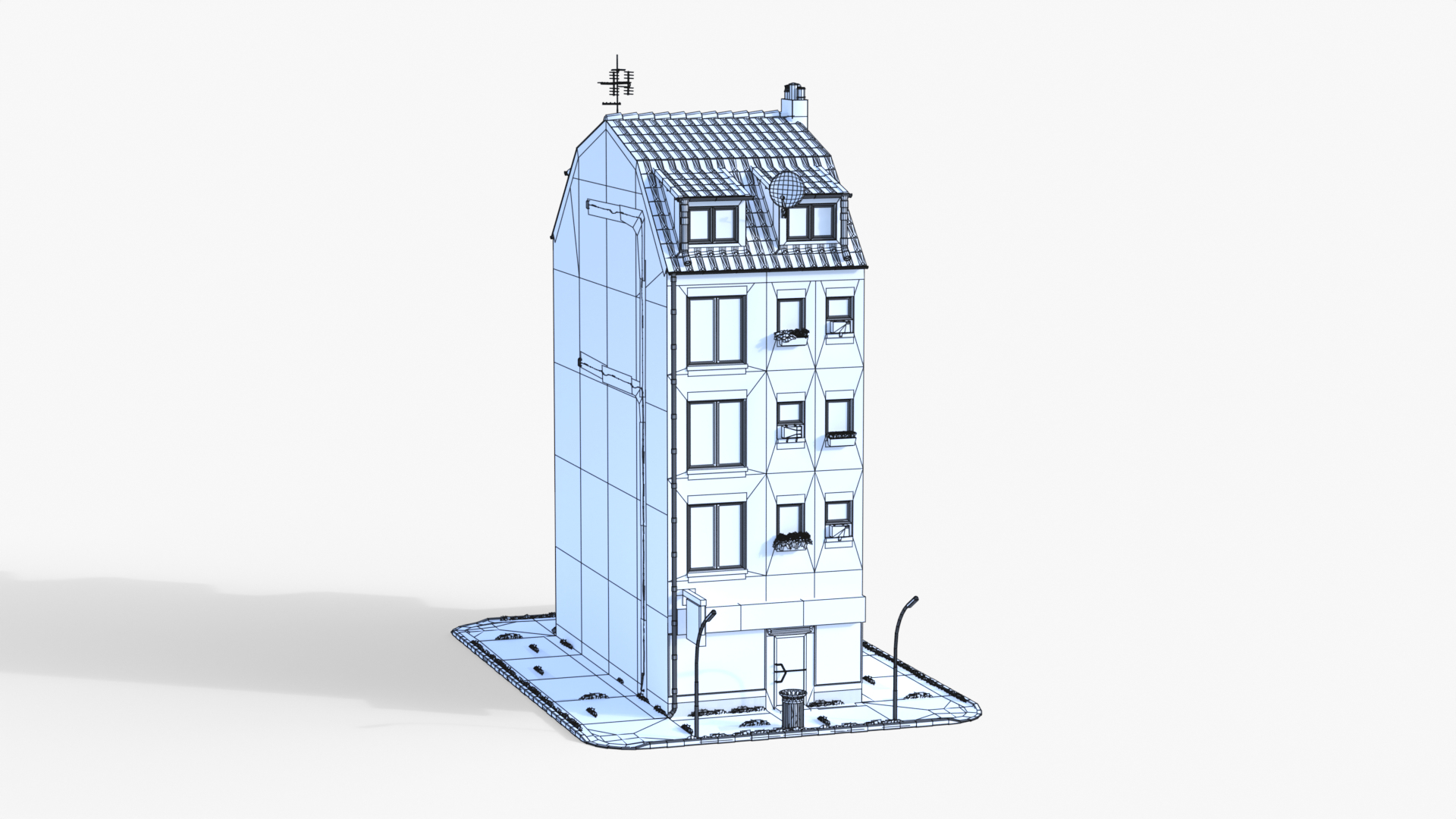 3D House 14 Model - TurboSquid 2134169