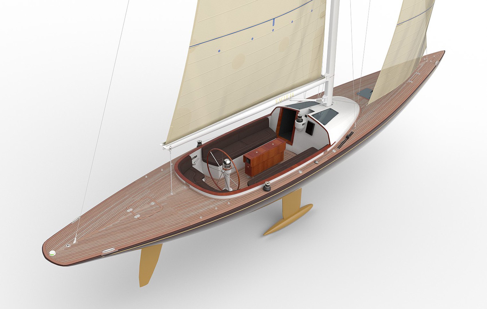 3D Leonardo Yacht Model - TurboSquid 1567397