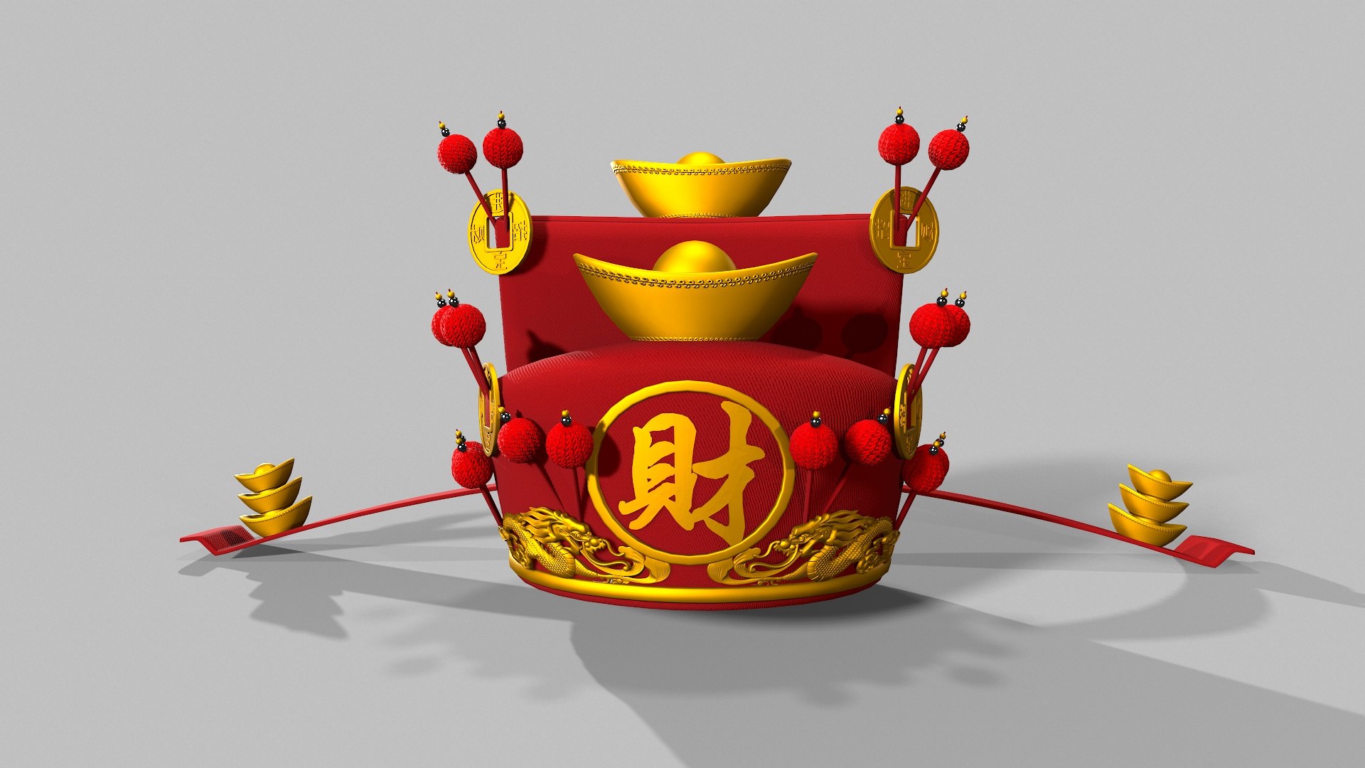 3D God Hat Model - TurboSquid 2329816