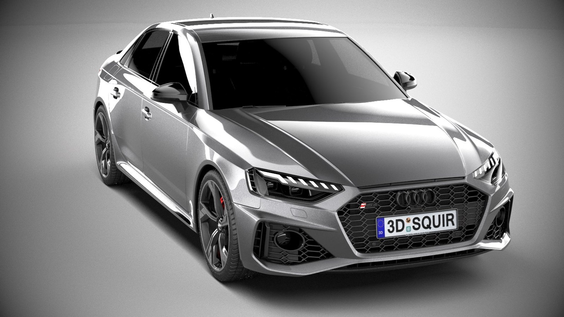 Audi Rs4 2020 Model - TurboSquid 1479692