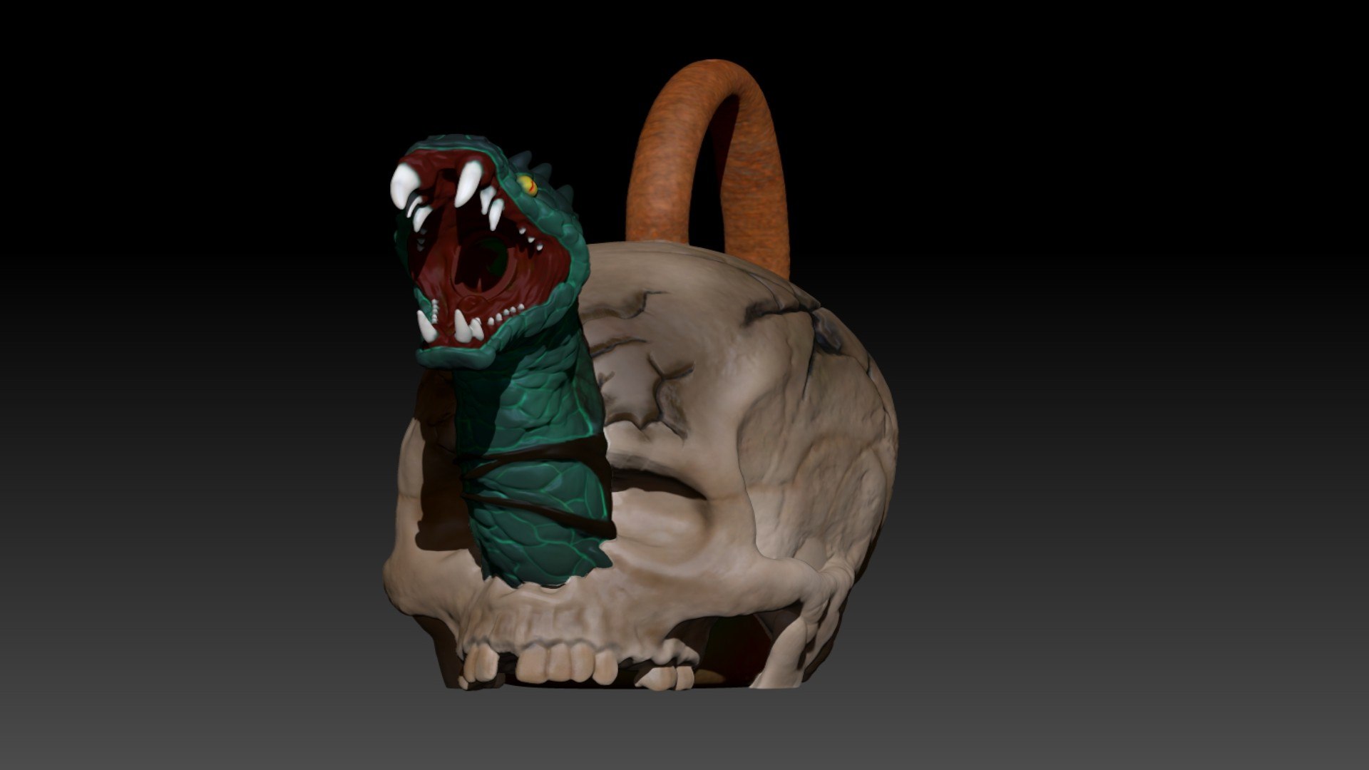 Assassins Teapot 3D Model - TurboSquid 2043925