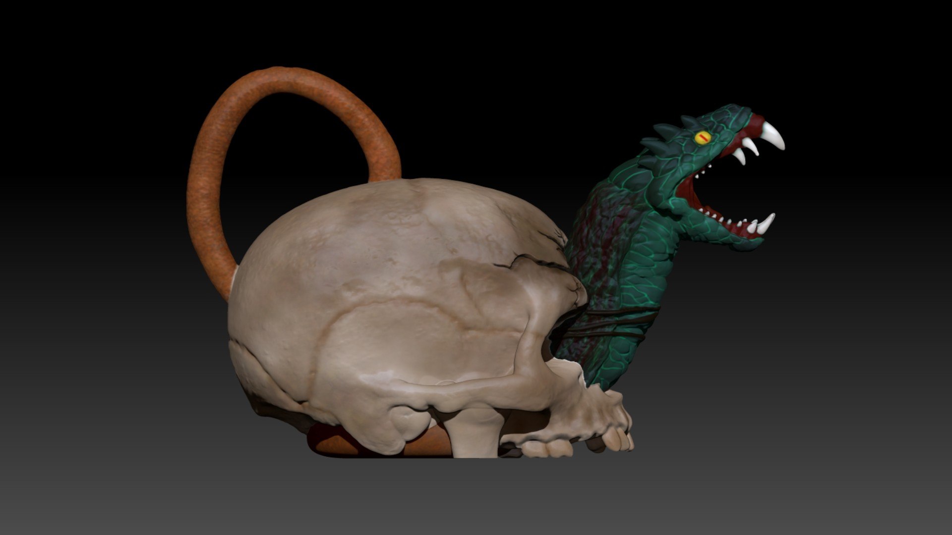 Assassins Teapot 3D Model - TurboSquid 2043925
