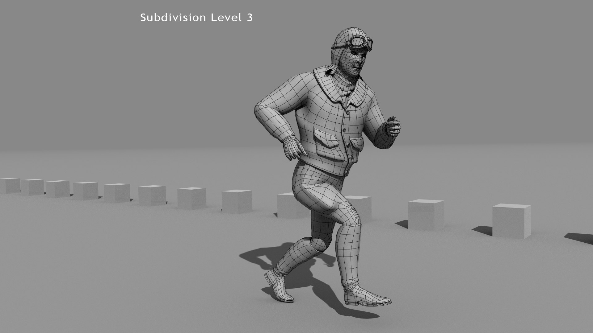 Flyboy Barnstorm Pilot - MOCAP Rig And Motion Capture Data 3D Model ...