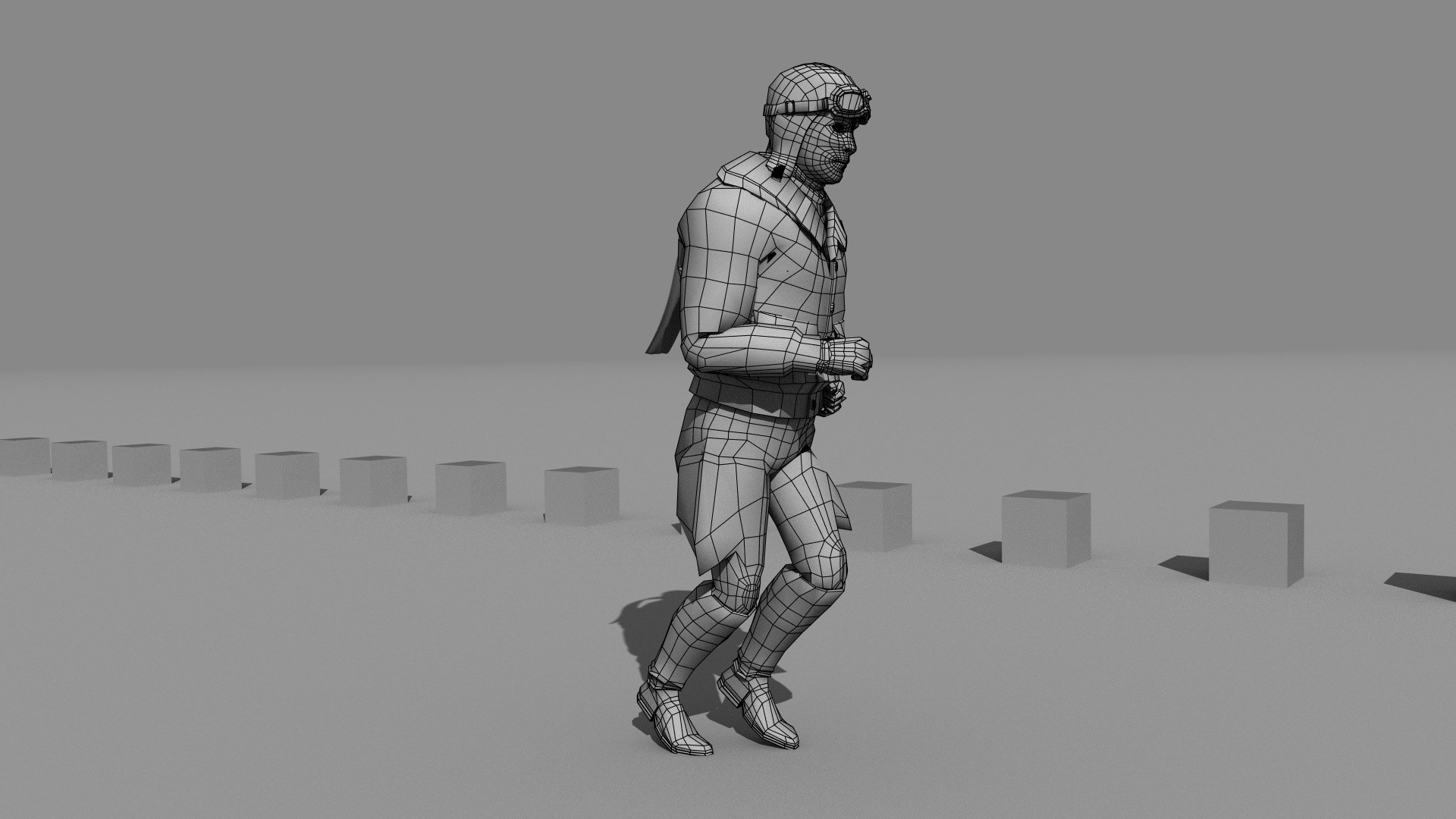 Flyboy Barnstorm Pilot - MOCAP Rig and Motion Capture Data 3D model ...