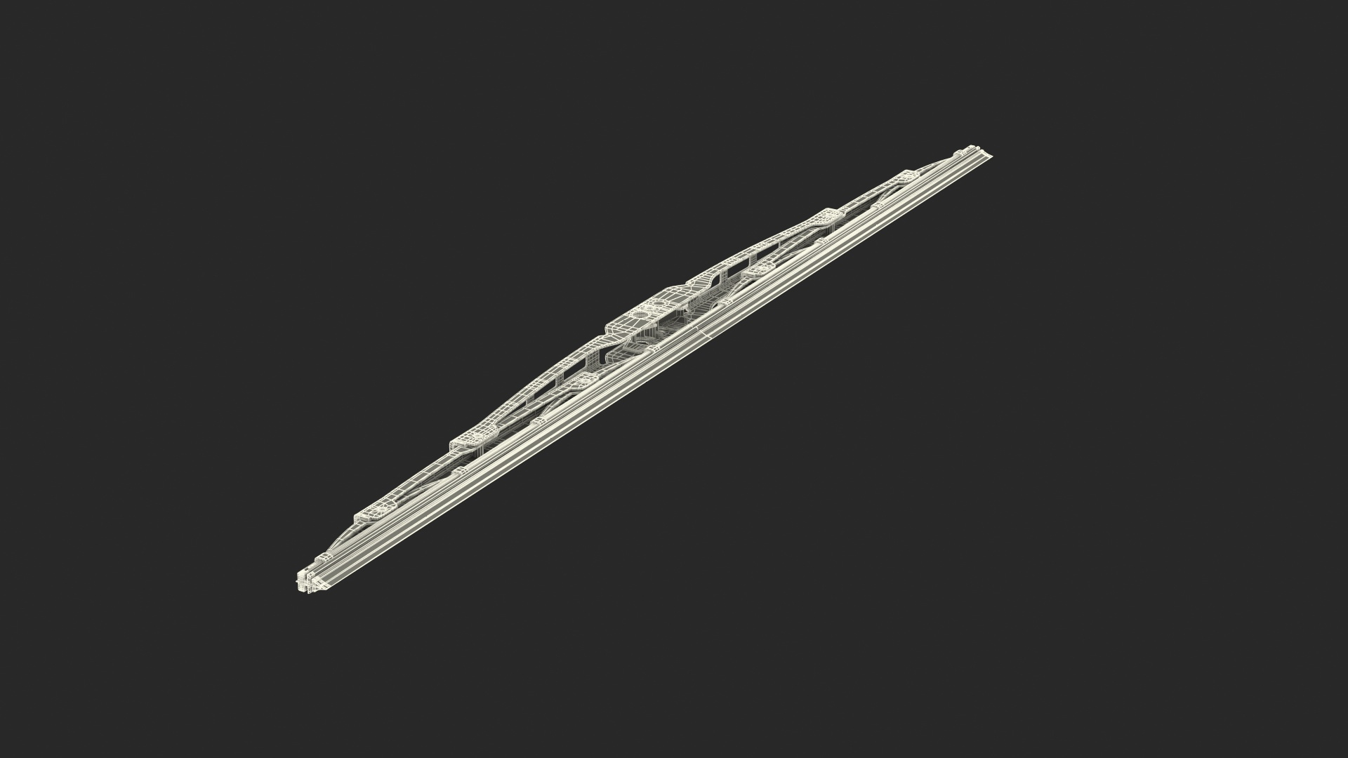 Conventional Windscreen Wiper 3D Model - TurboSquid 2003846