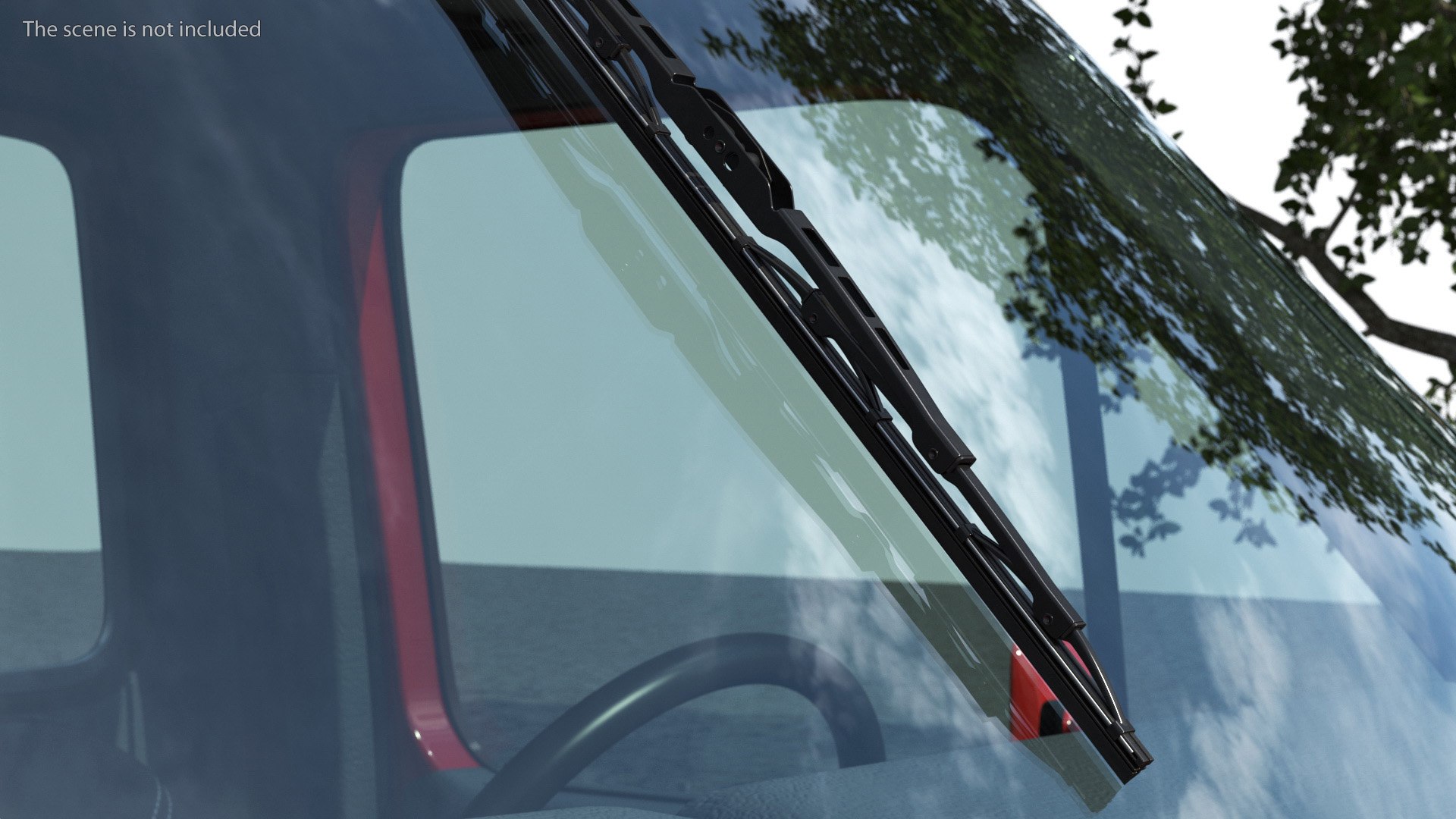Conventional Windscreen Wiper 3D Model - TurboSquid 2003846