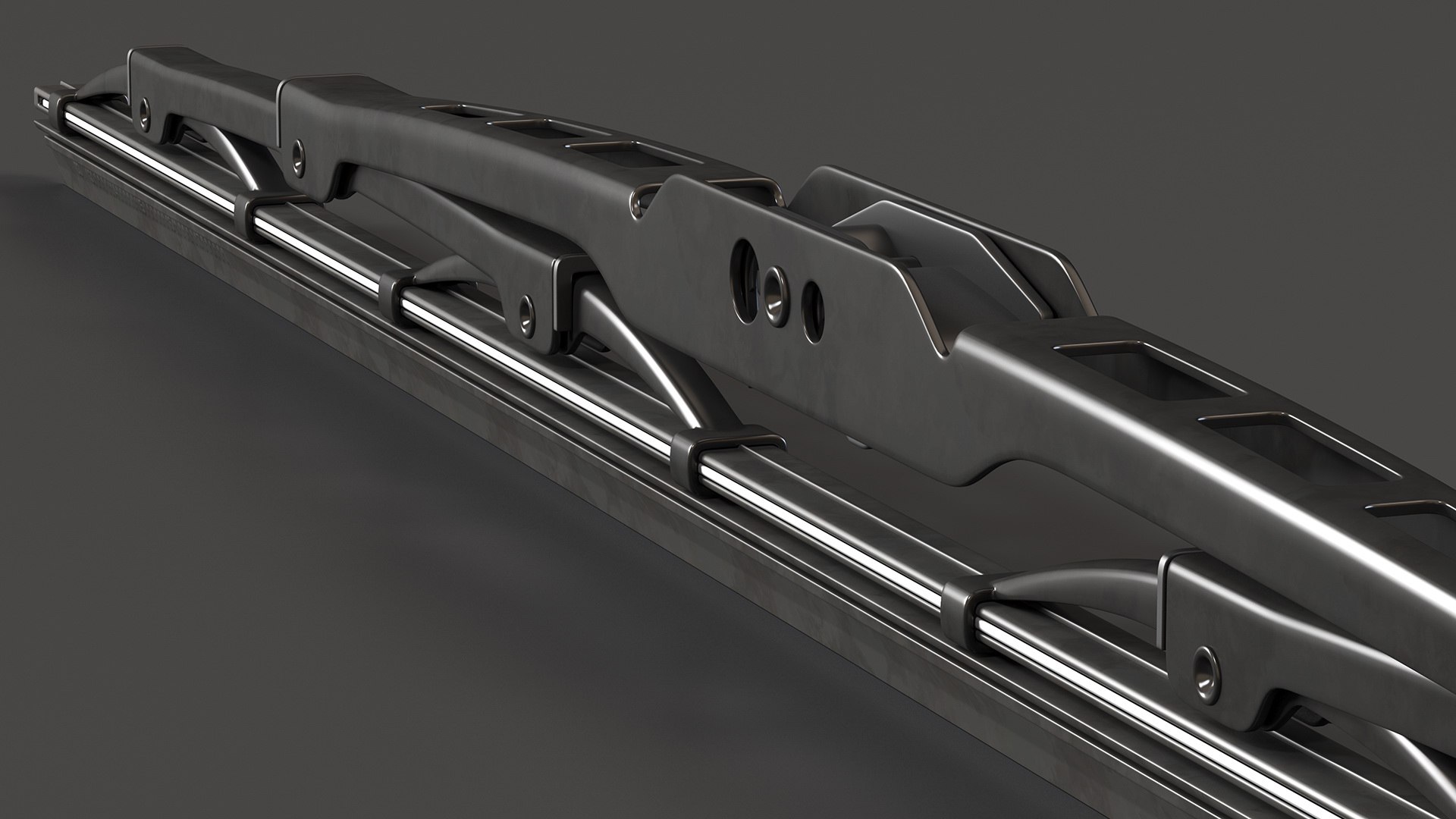 Conventional Windscreen Wiper 3D Model - TurboSquid 2003846