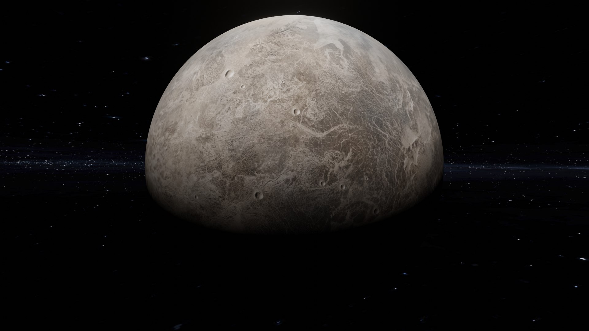 3D Model This Is A Fictional Planet CERES - TurboSquid 1845883