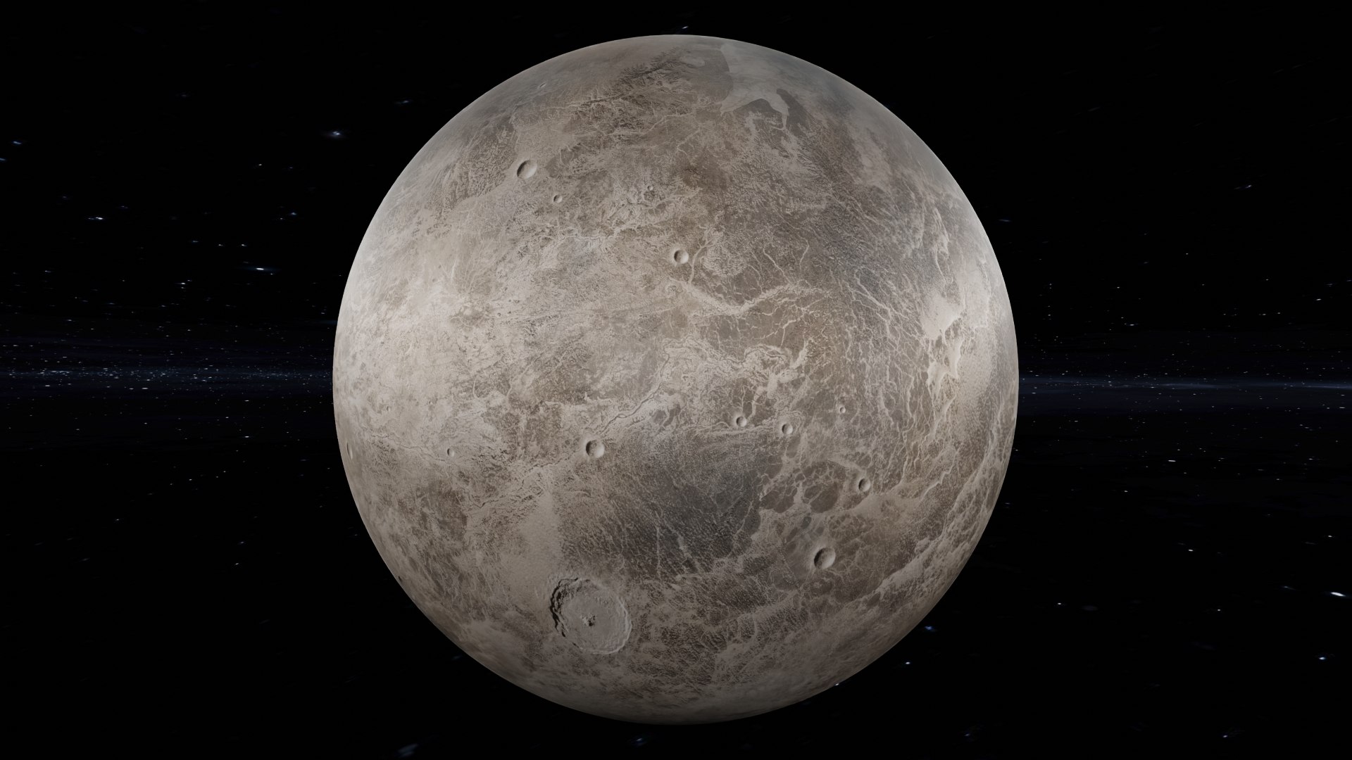 3D Model This Is A Fictional Planet CERES - TurboSquid 1845883