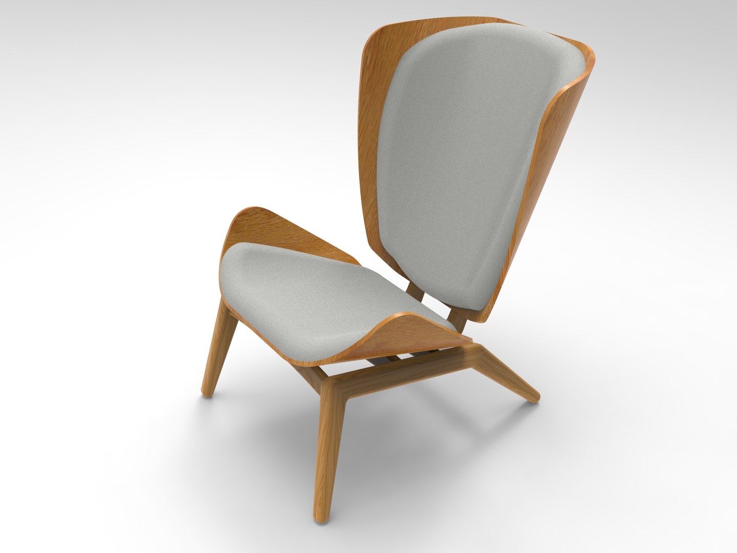 3D Model UMAGE READER CHAIR - TurboSquid 2071068