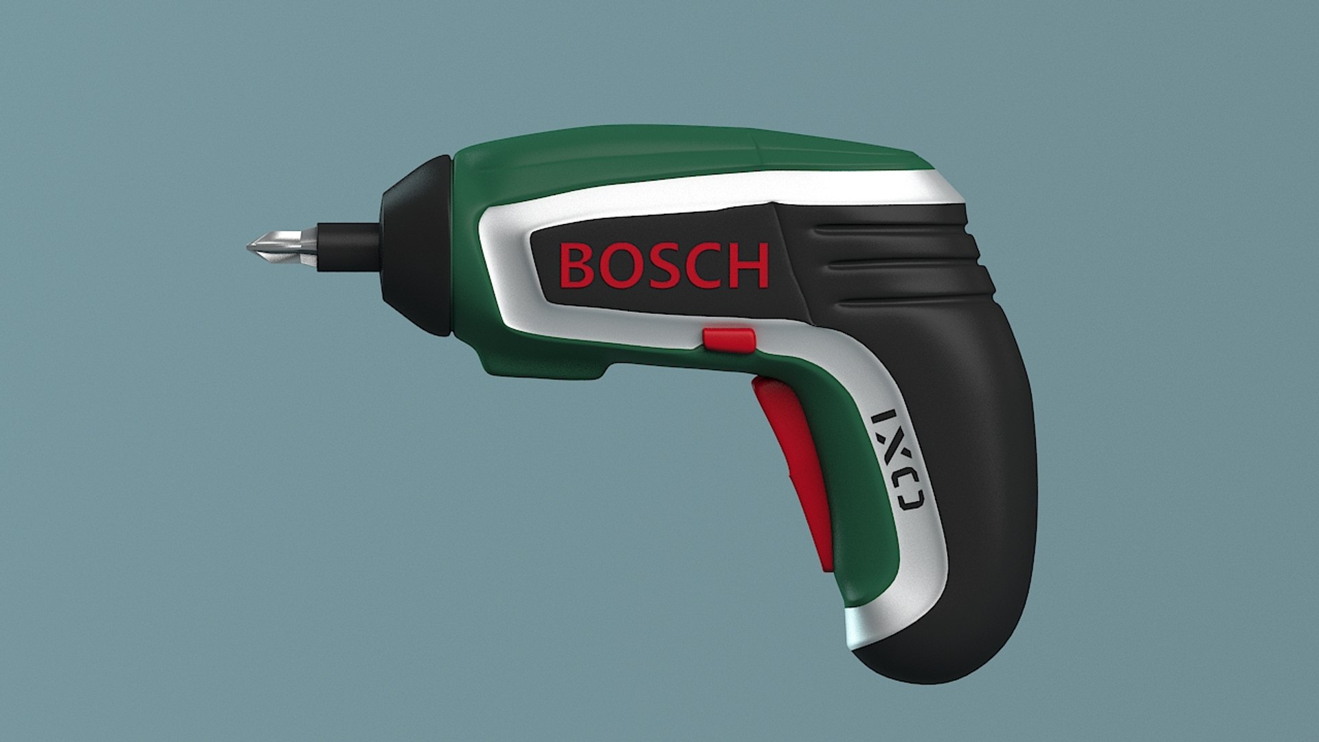 3d Model Bosch Cordless Screwdriver