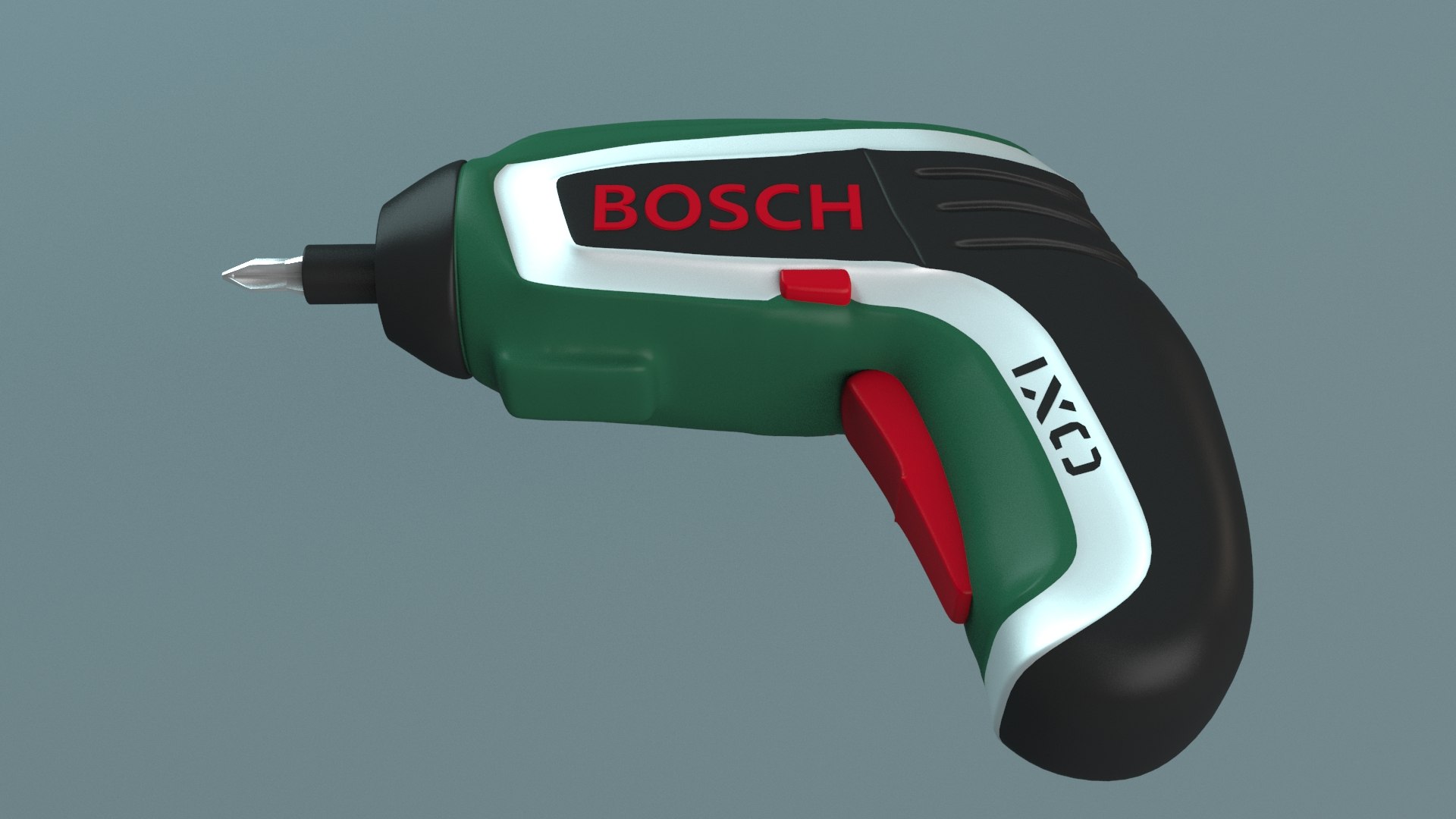 3d Model Bosch Cordless Screwdriver