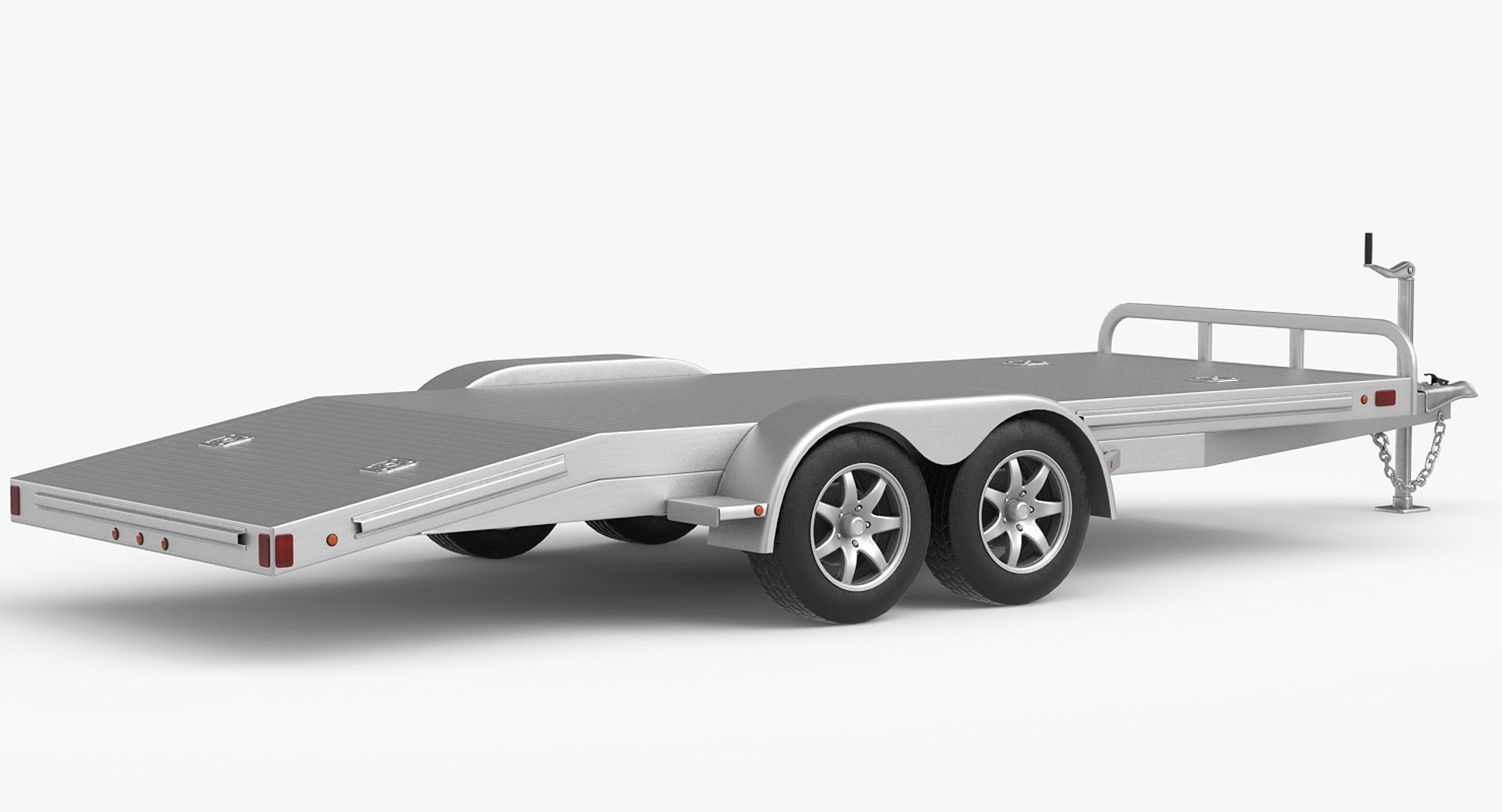 3D Model Car Trailer - TurboSquid 1377725