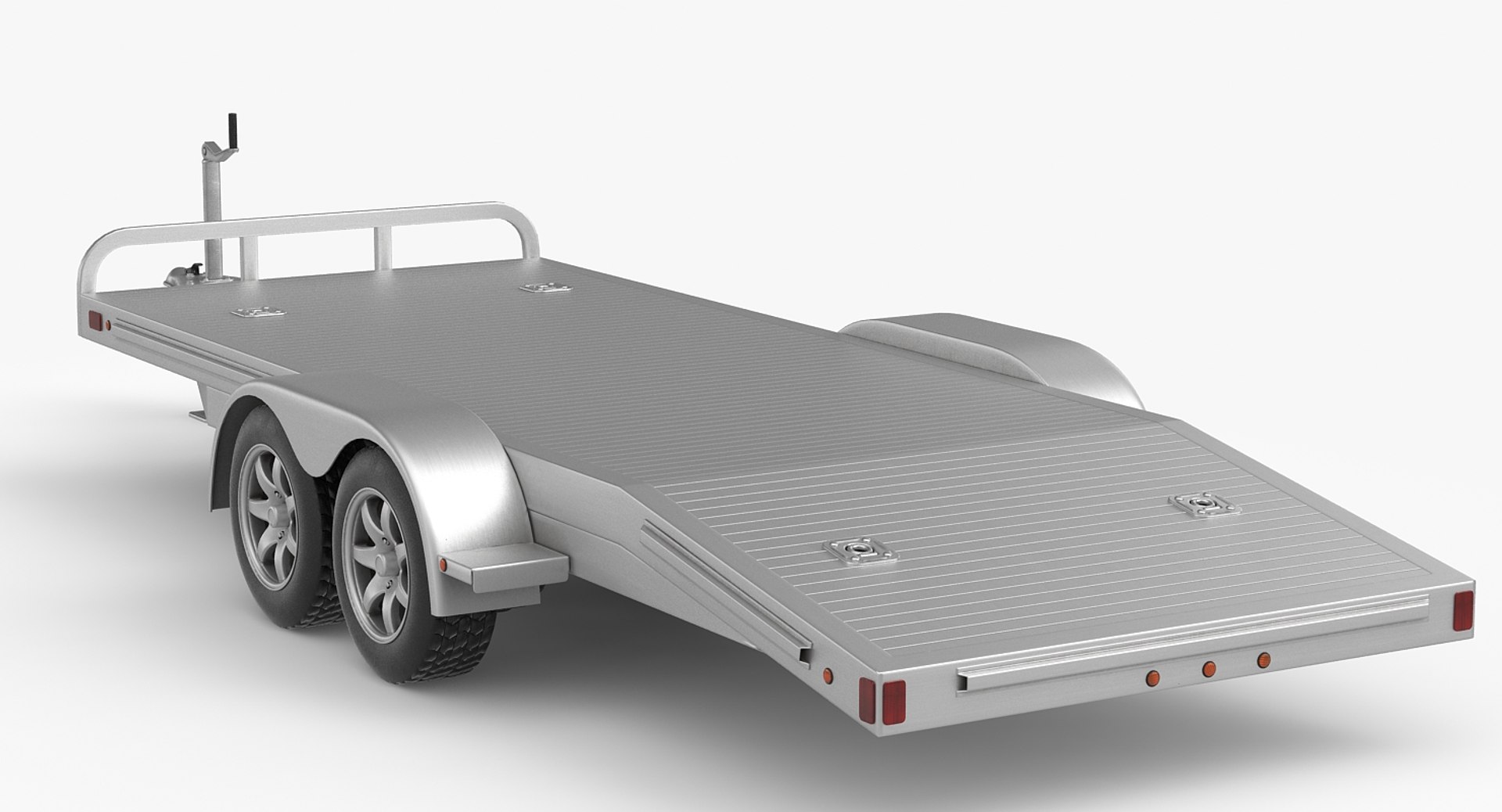 3D Model Car Trailer - TurboSquid 1377725