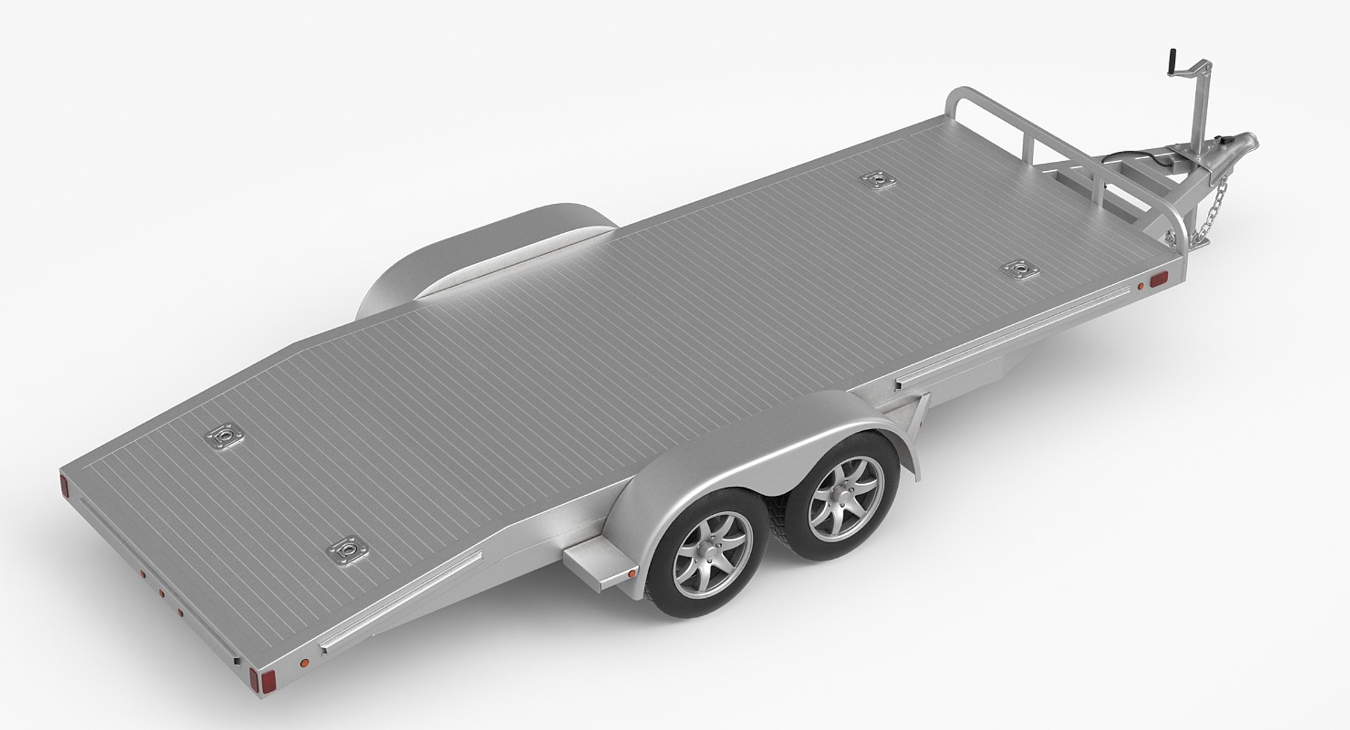 3D Model Car Trailer - TurboSquid 1377725