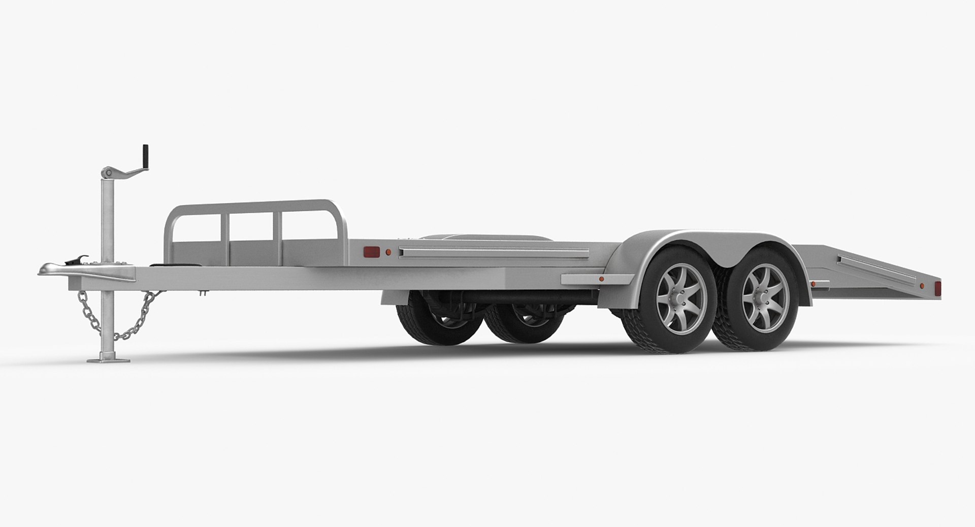 3D Model Car Trailer - TurboSquid 1377725