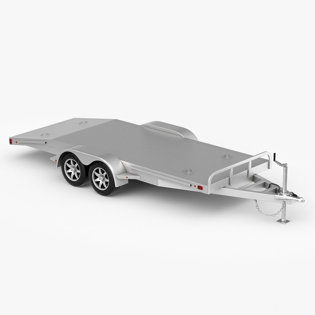 3D Model Car Trailer - TurboSquid 1377725