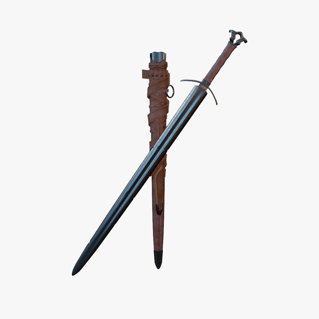 3D Old Sword Model - TurboSquid 2128565