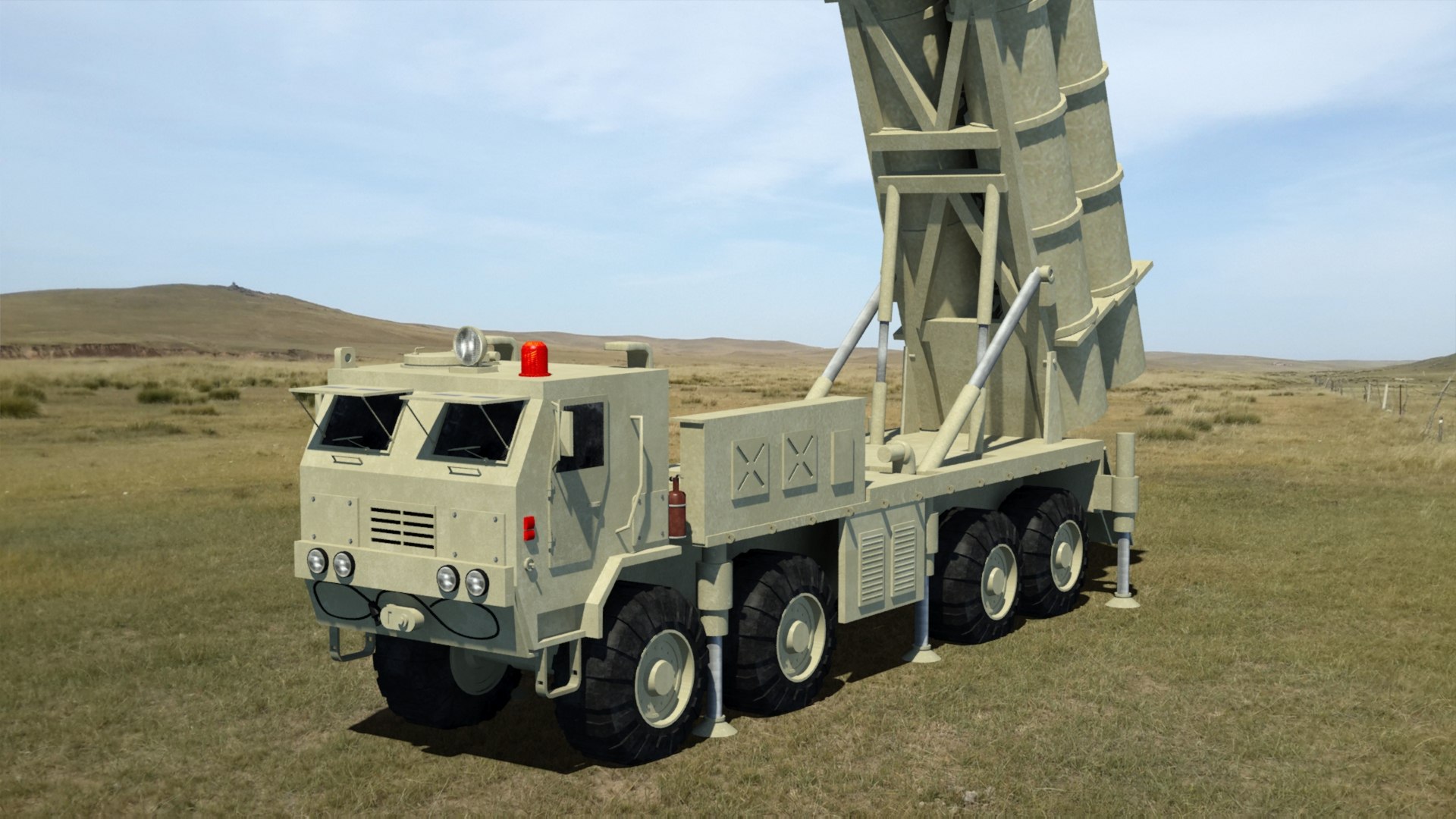 North Korea KN25 Missile Rocket Launcher Model - TurboSquid 2029954