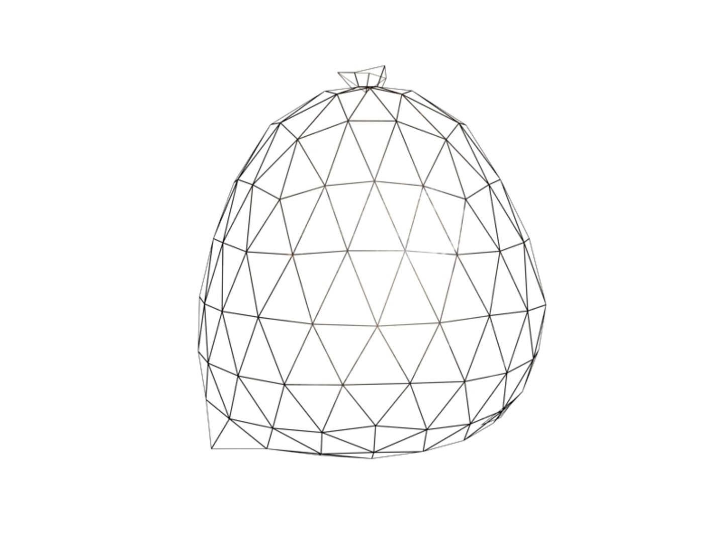 3d Trash Bag Model
