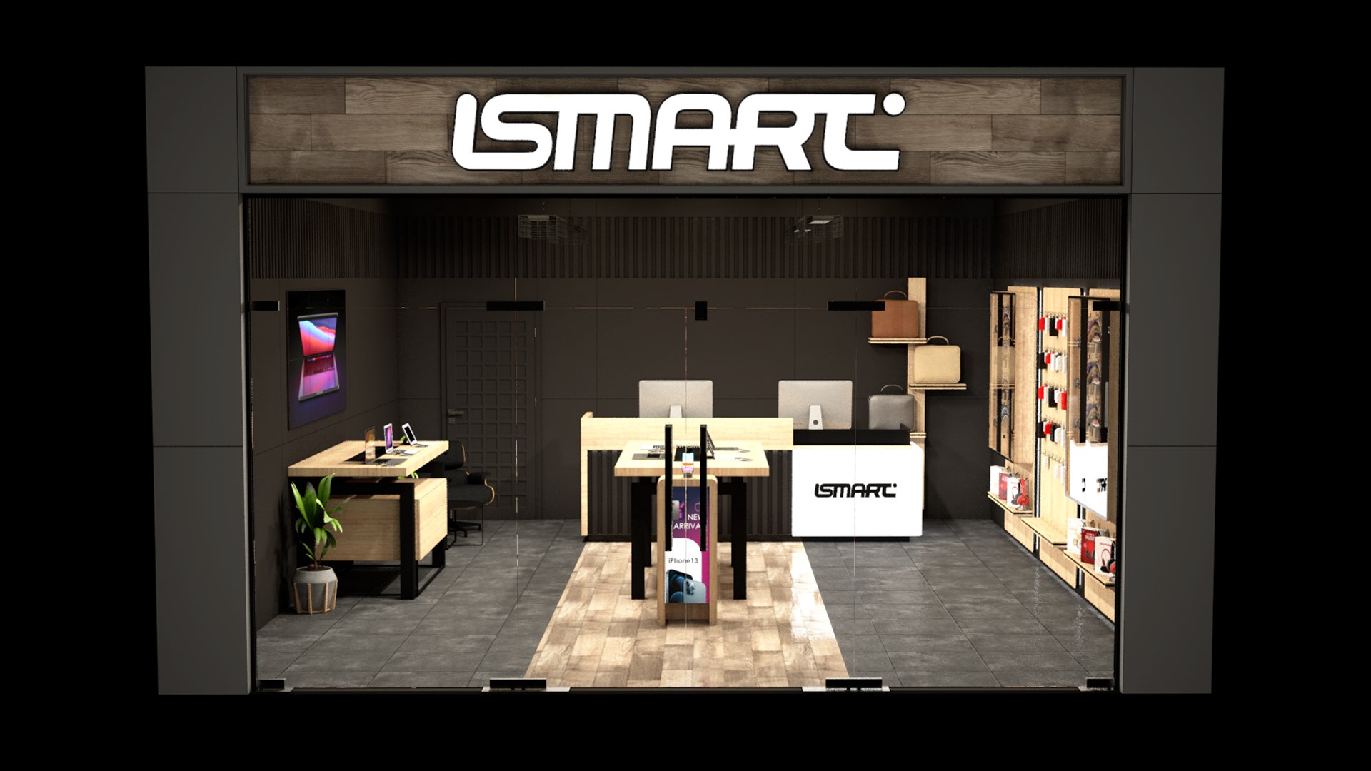 Ismart shop 3D model - TurboSquid 1797875