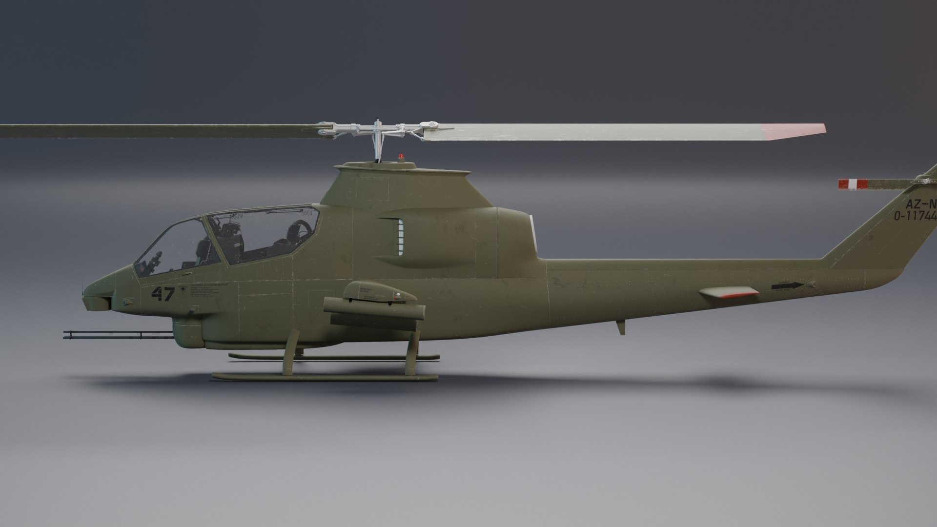 3D AH-1s Mod - Corba Helicopter Model - TurboSquid 2053455
