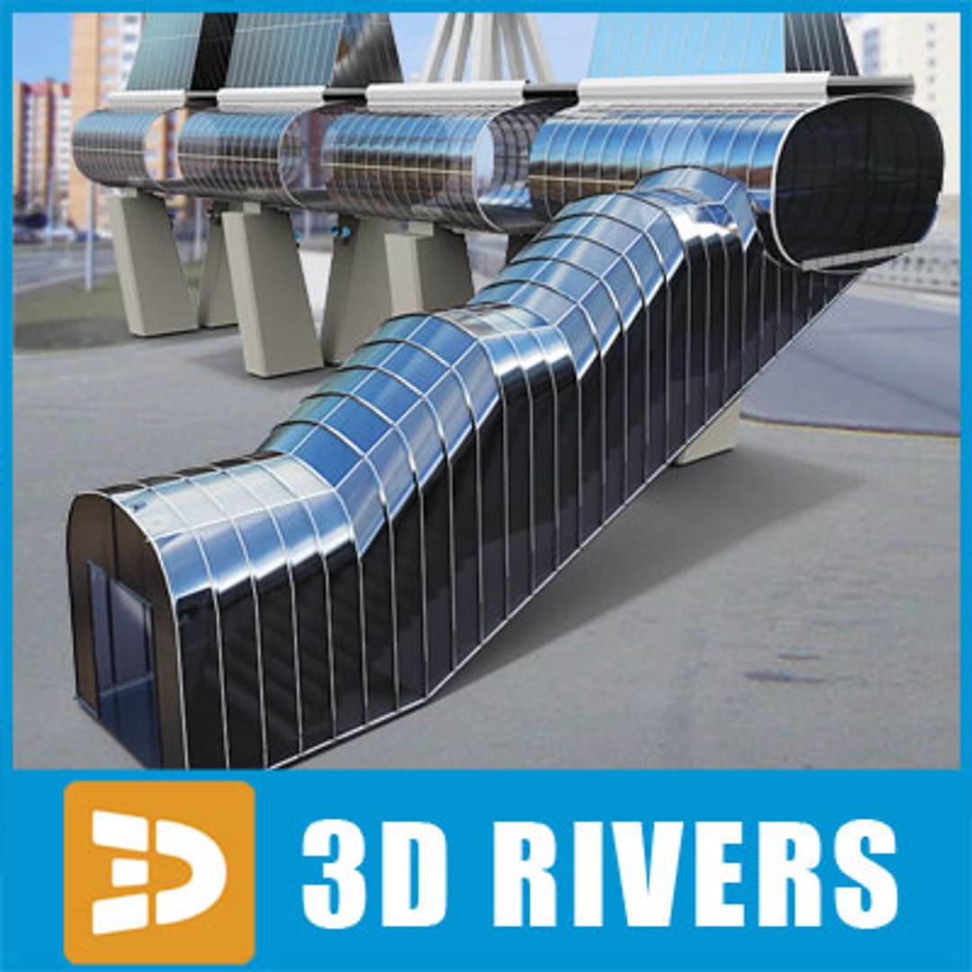 3d Glass Bridge Modern