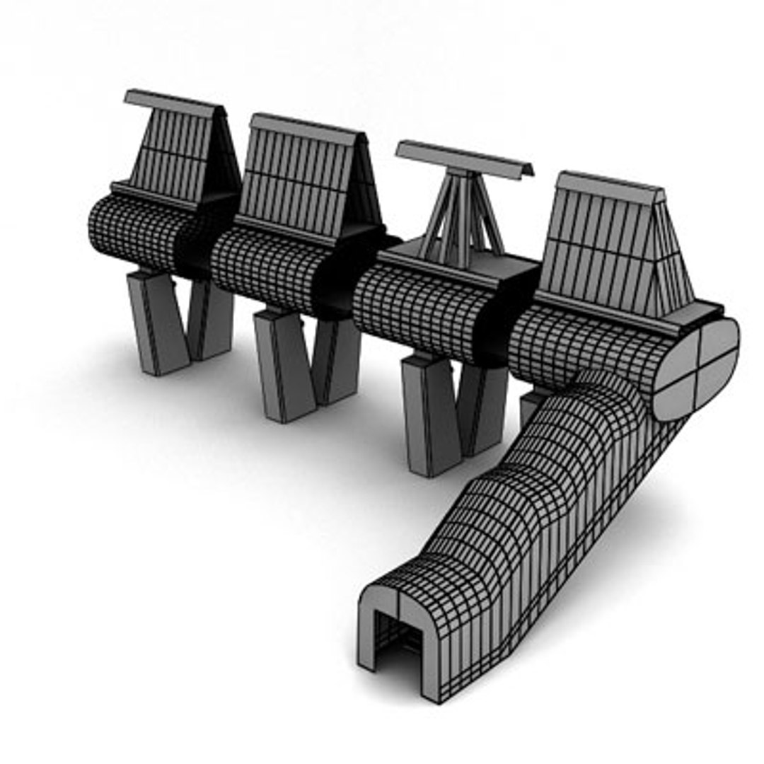 3d Glass Bridge Modern