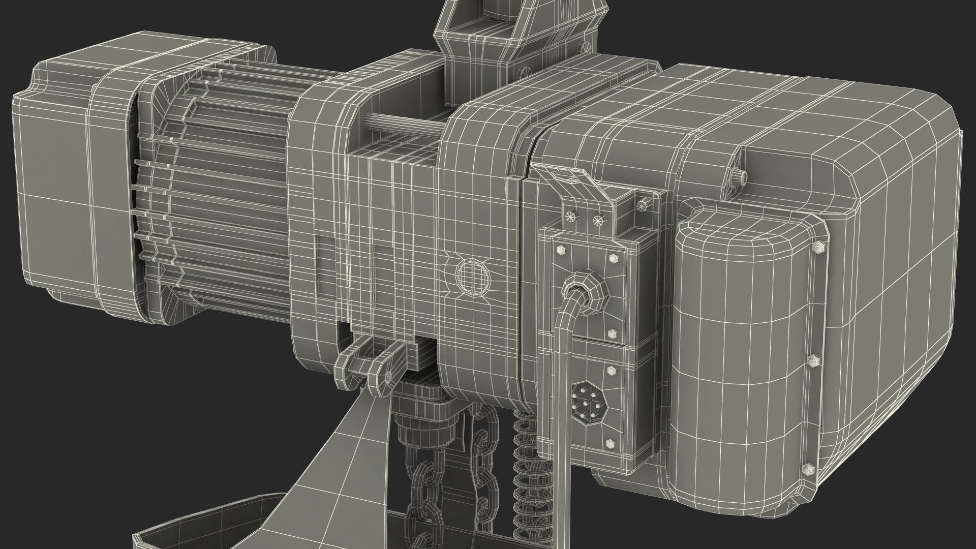 3D Electric Chain Hoist 1T - TurboSquid 1723322