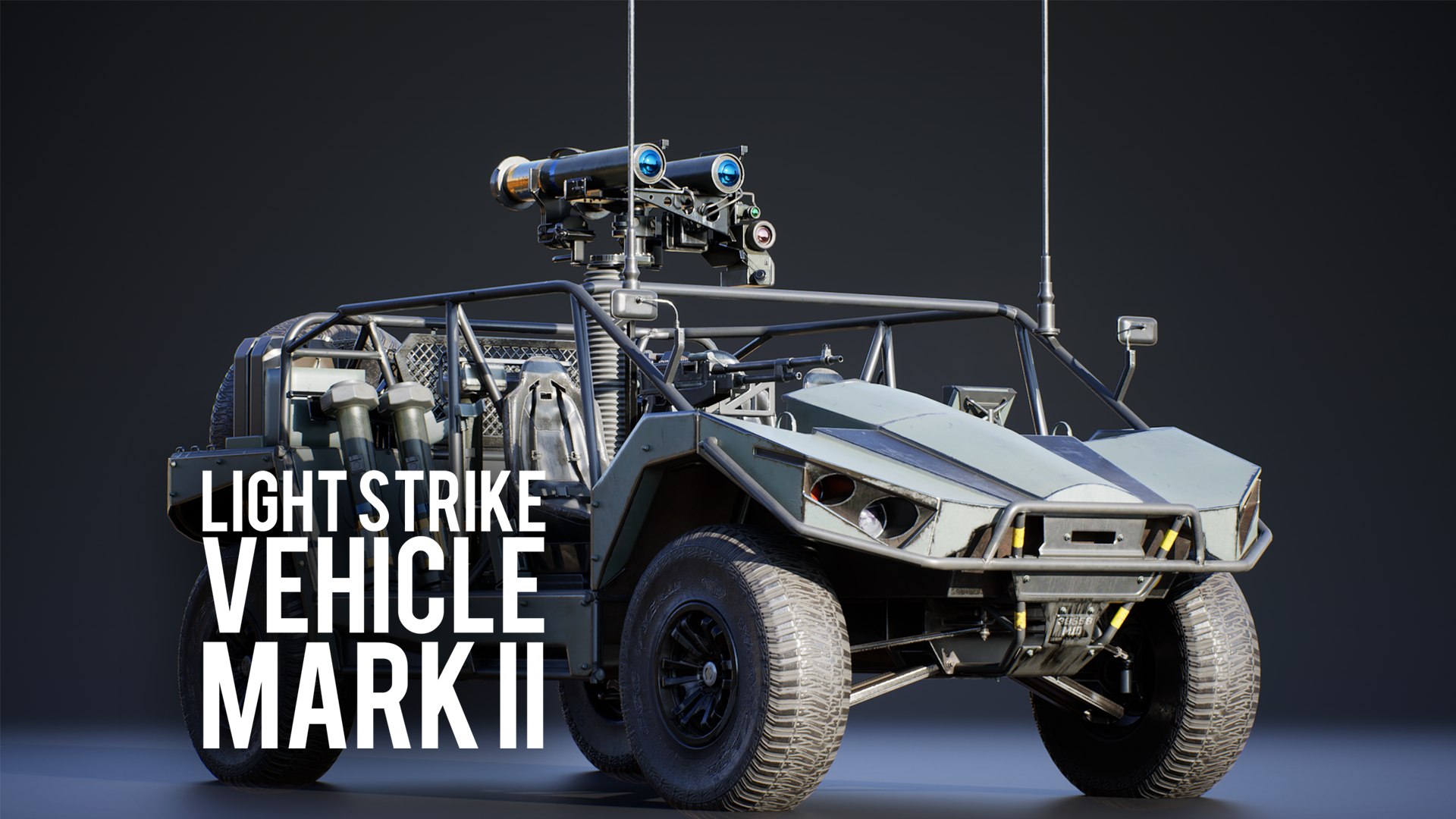 3D Model LSV MK II V101 Undrivile - TurboSquid 2214043