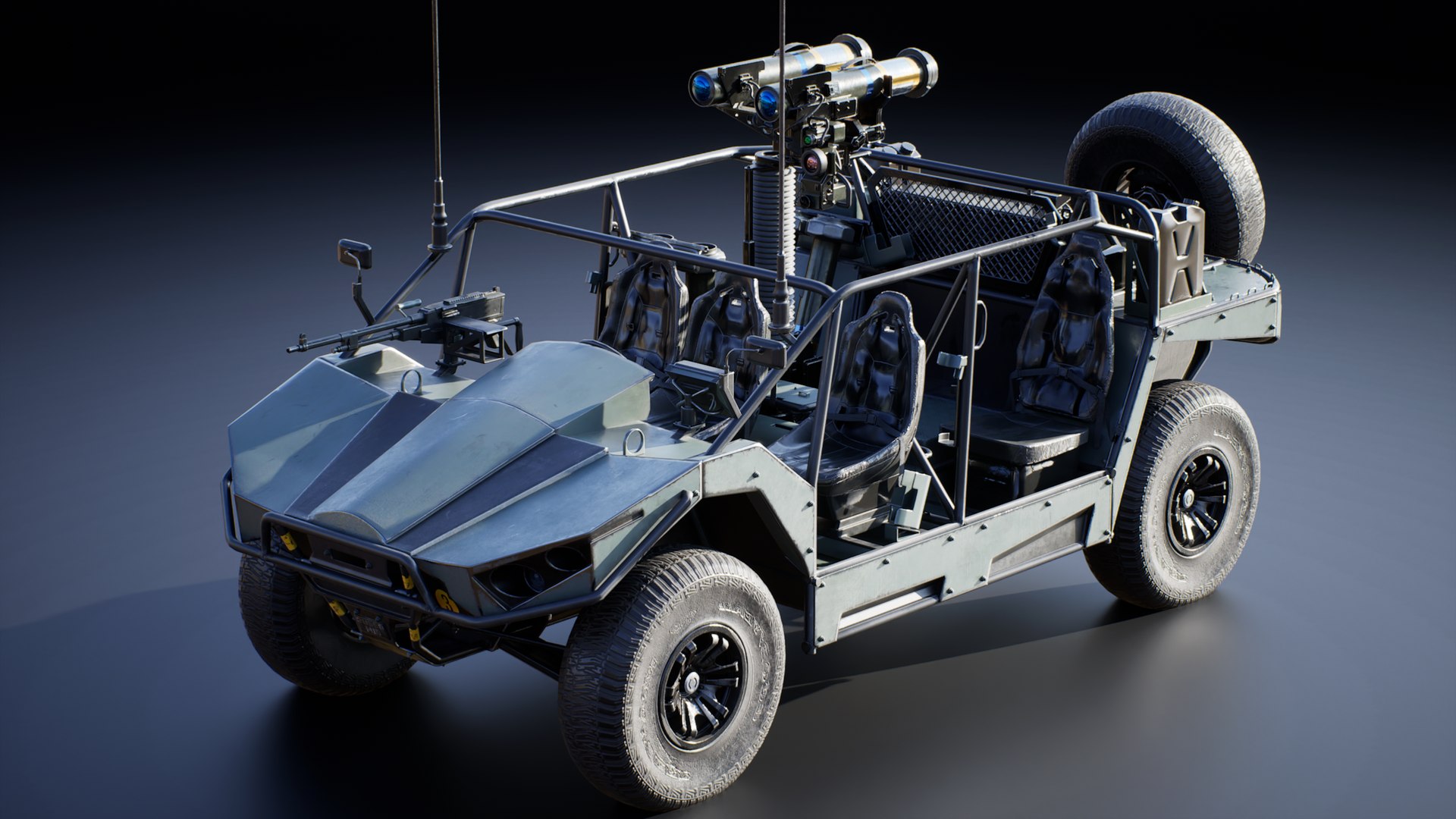 3D Model LSV MK II V101 Undrivile - TurboSquid 2214043