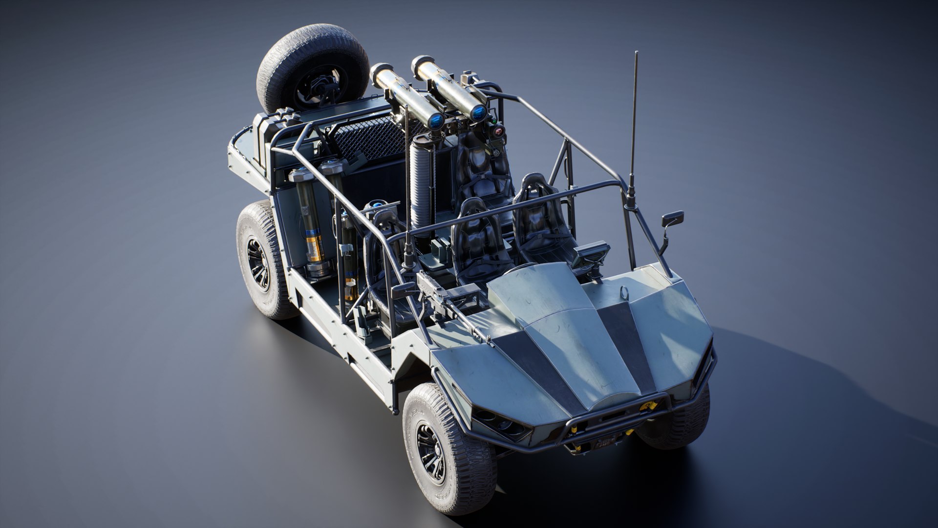 3D Model LSV MK II V101 Undrivile - TurboSquid 2214043