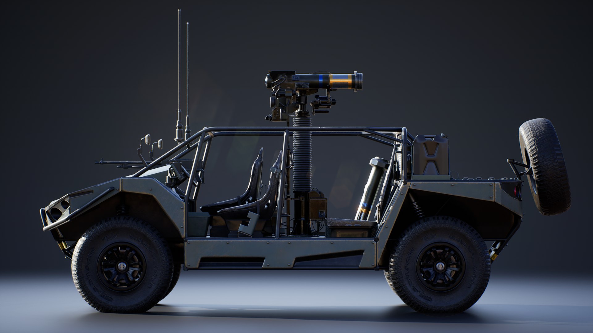 3D Model LSV MK II V101 Undrivile - TurboSquid 2214043