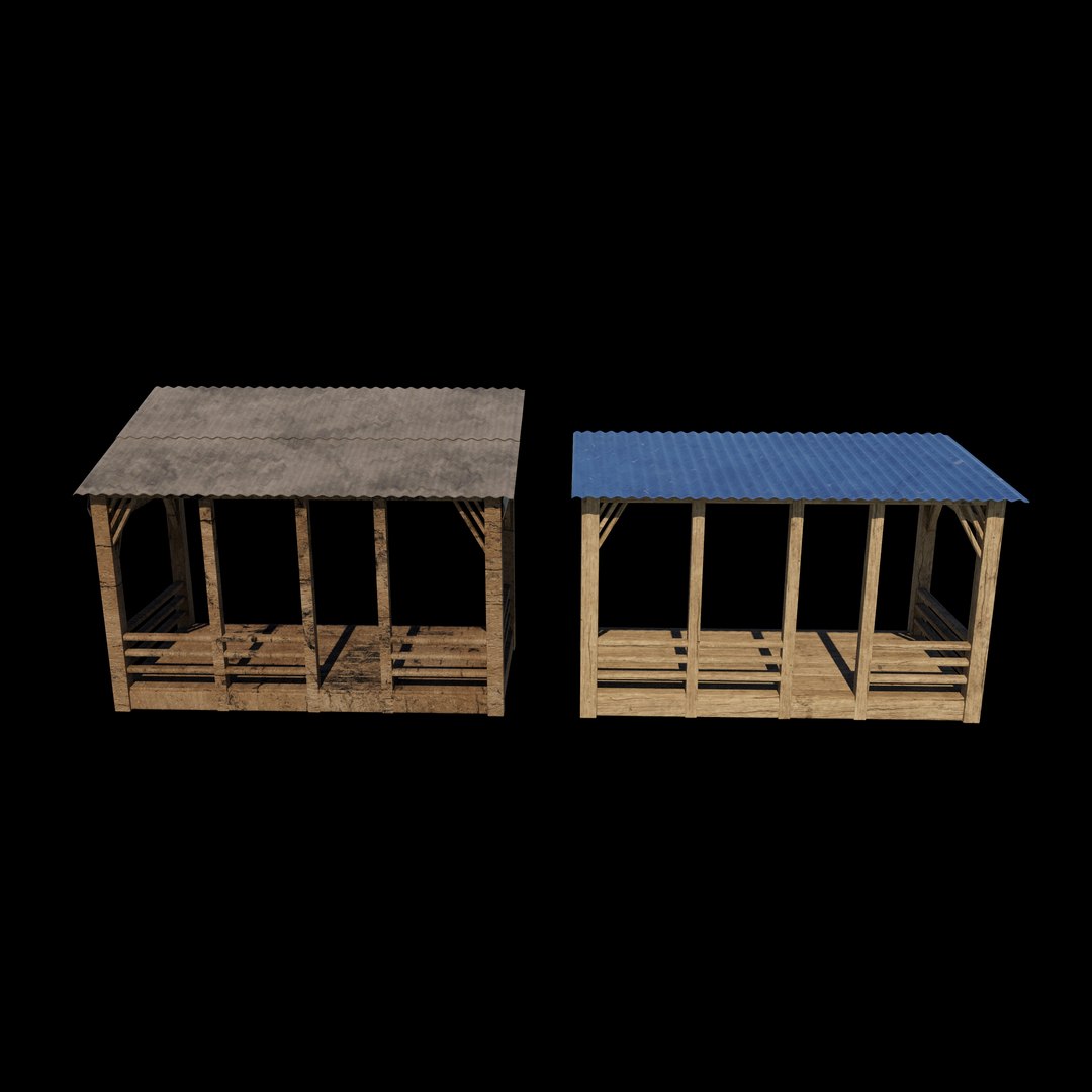 Wooden Veranda 3D Model 3D - TurboSquid 2411225