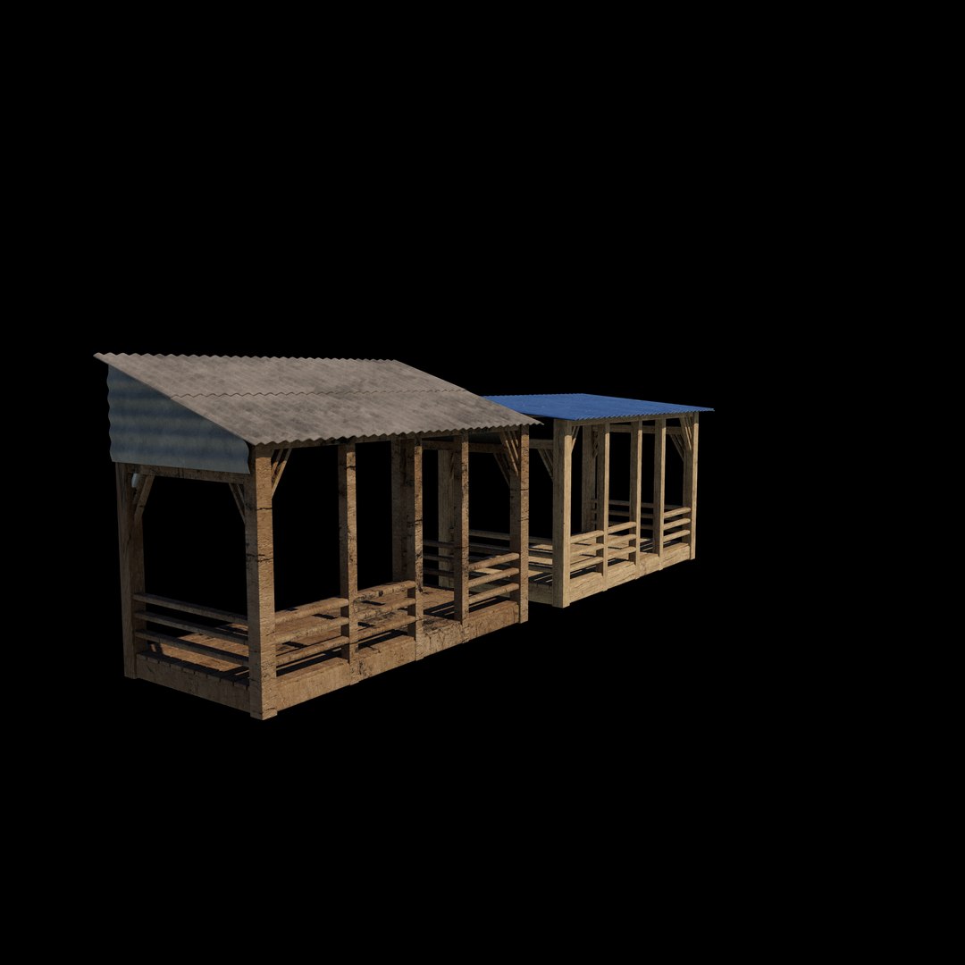 Wooden Veranda 3D Model 3D - TurboSquid 2411225