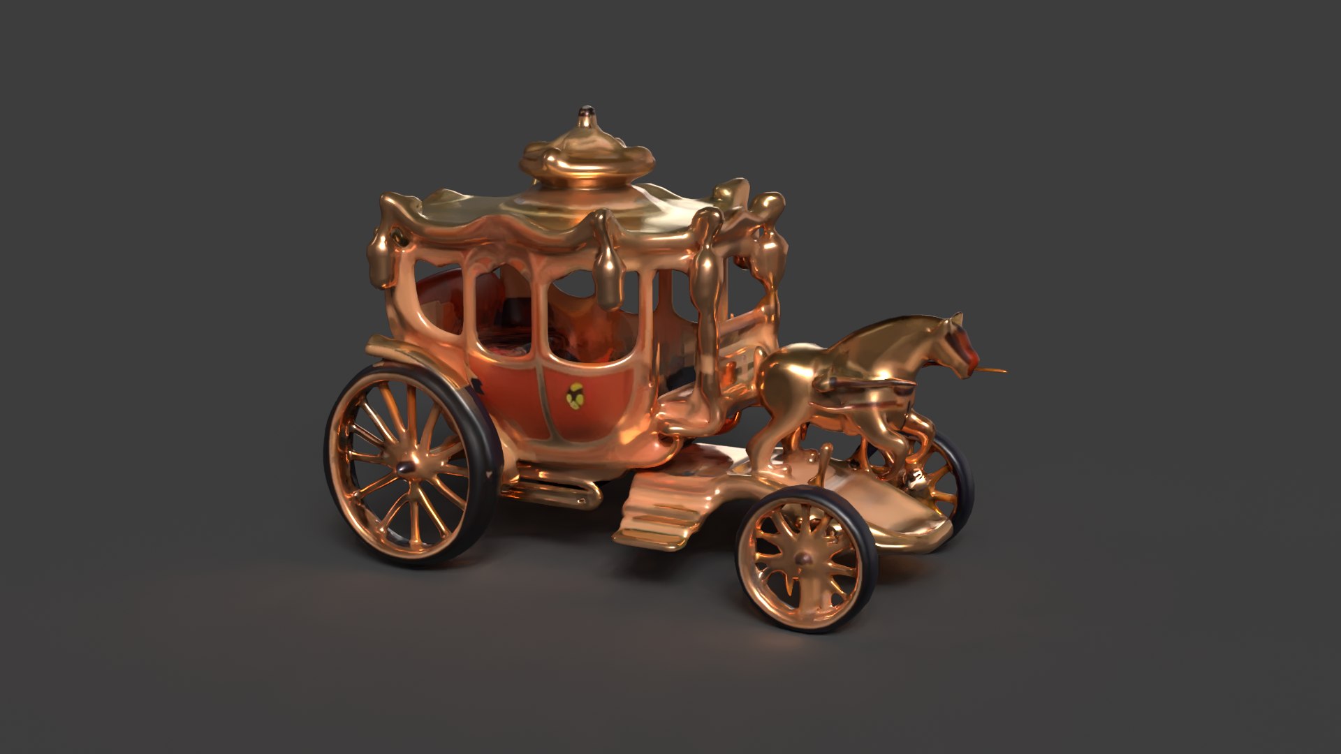 Chinese Ancient Carriage Figure Model - TurboSquid 2316209