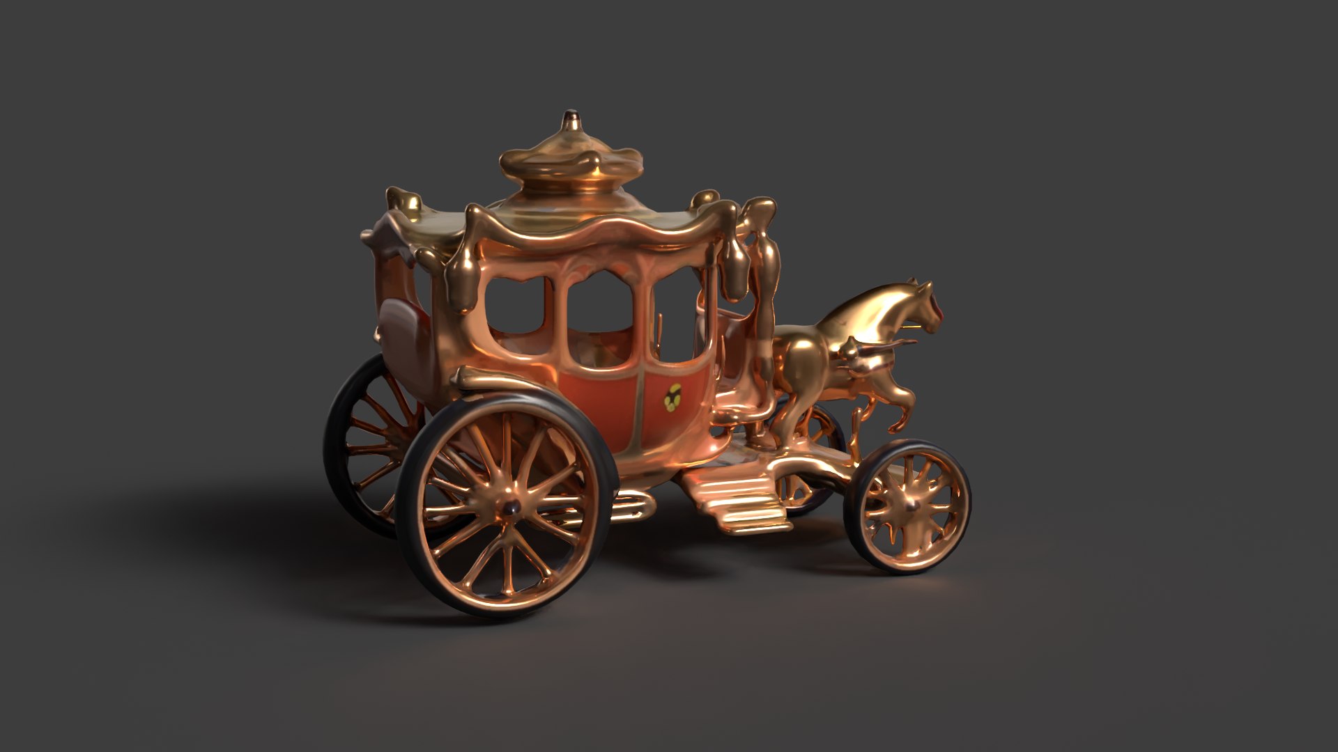 Chinese Ancient Carriage Figure Model - TurboSquid 2316209