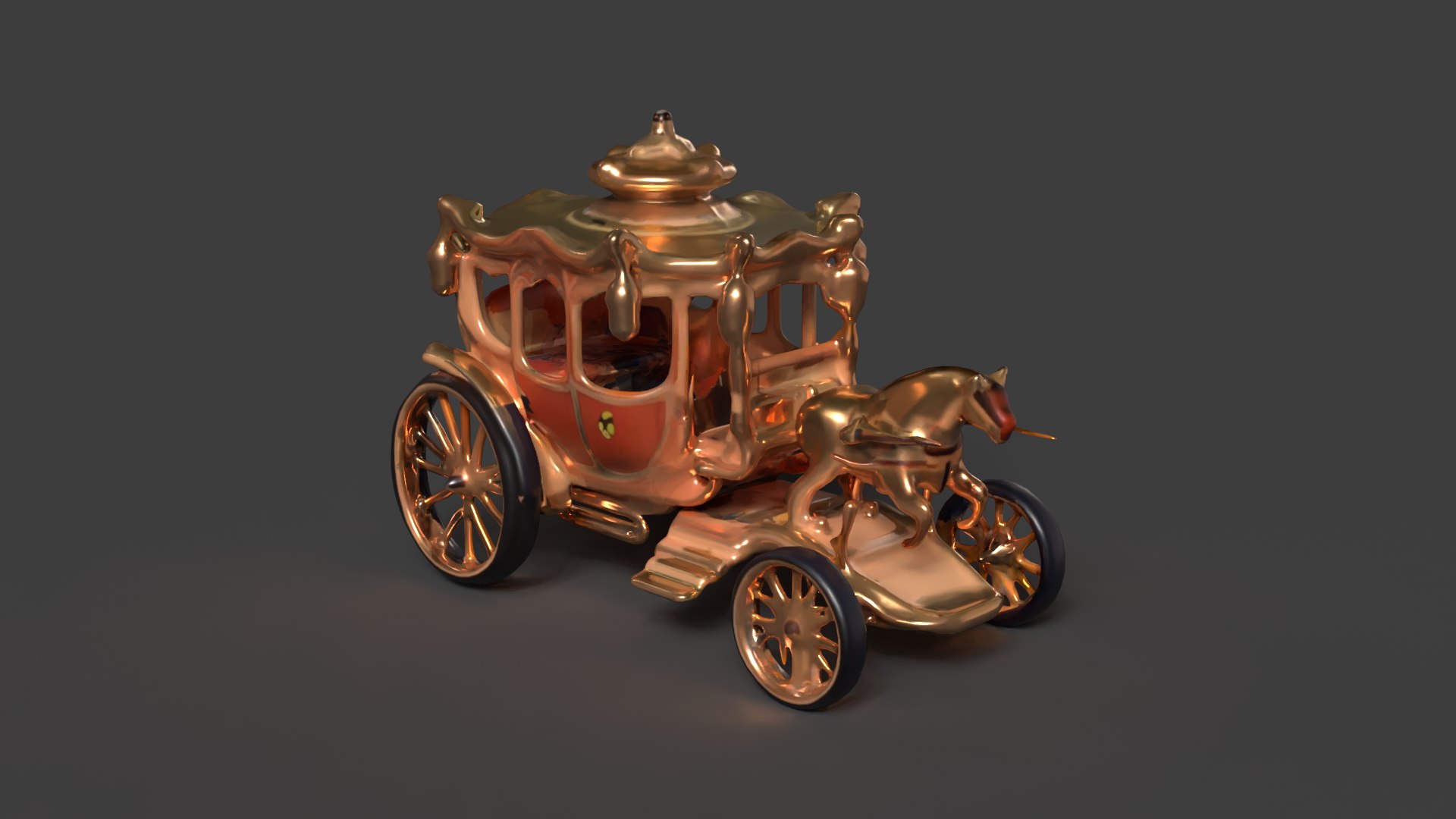 Chinese Ancient Carriage Figure Model - TurboSquid 2316209
