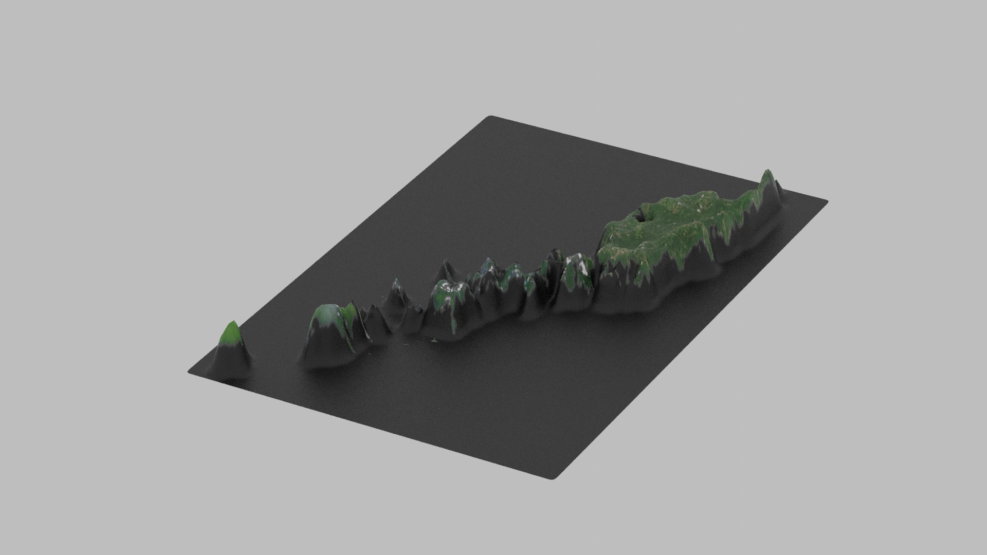 Palau Map Country Model - TurboSquid 2076298
