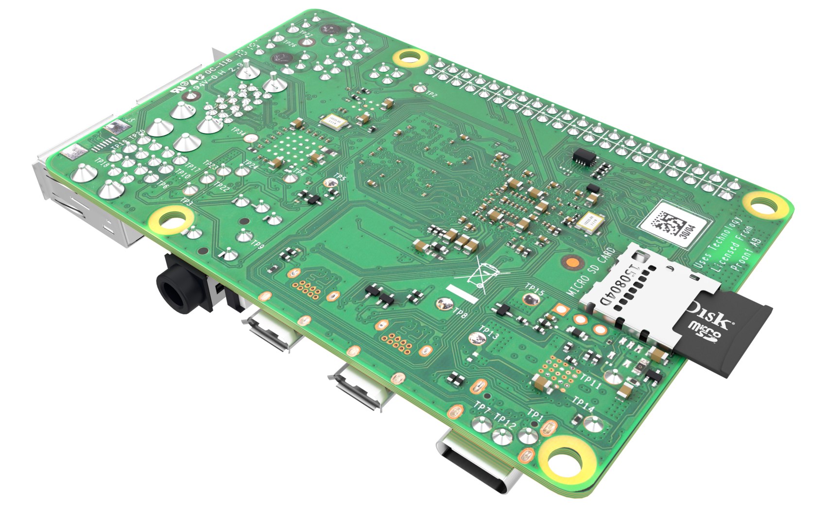 3D Model Single Raspberry Pi 4 - TurboSquid 1423761