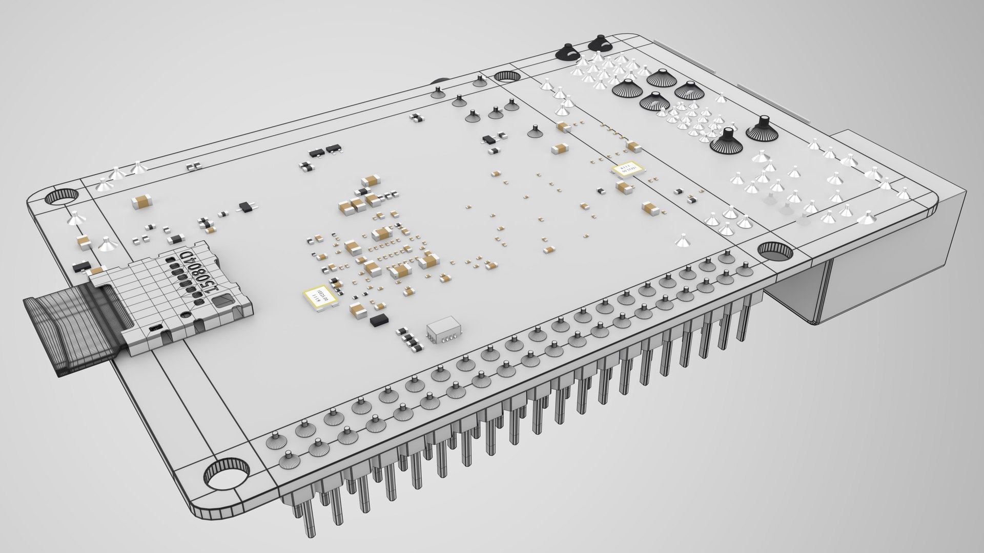 3D Model Single Raspberry Pi 4 - TurboSquid 1423761