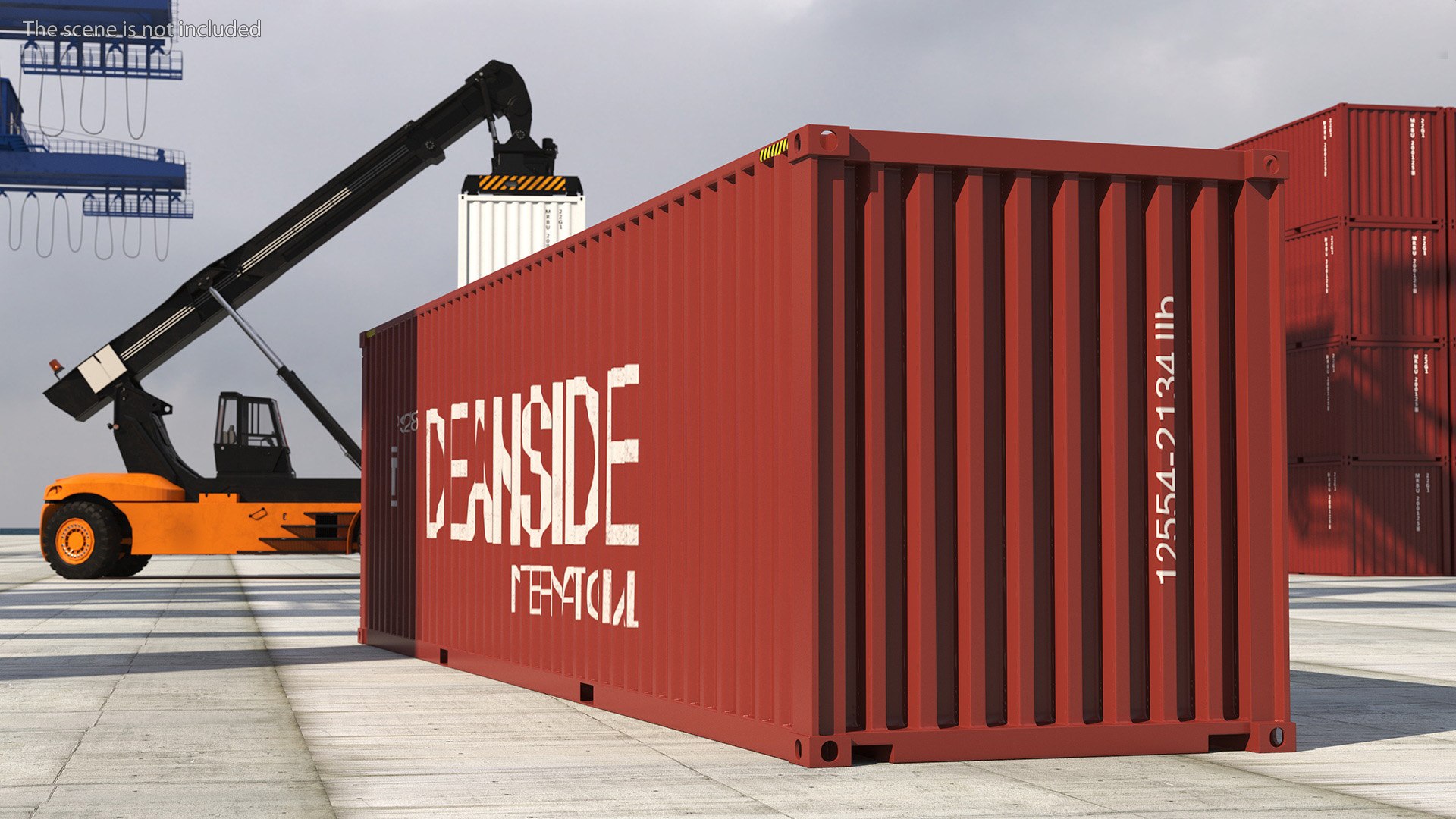 3D Model High Cube Shipping Container 40FT - TurboSquid 2144468