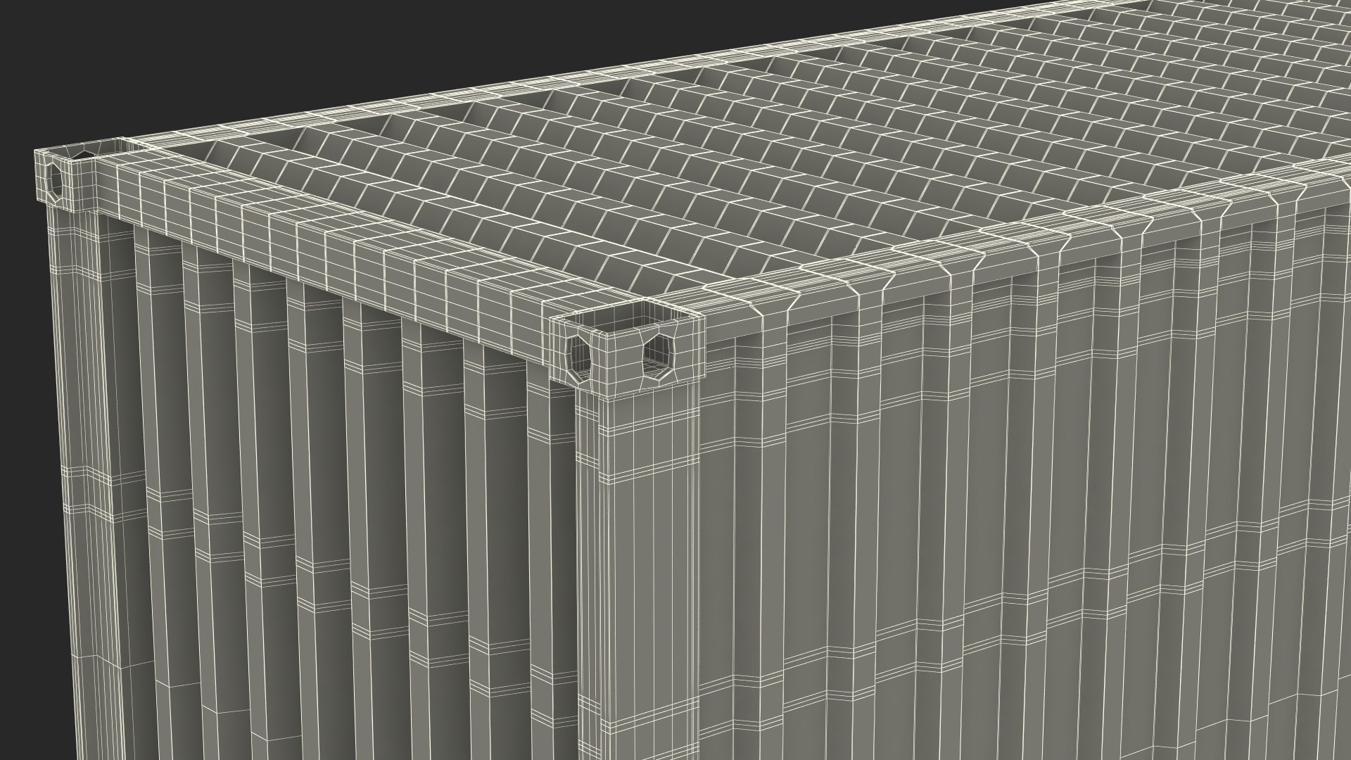 3D model High Cube Shipping Container 40FT - TurboSquid 2144468