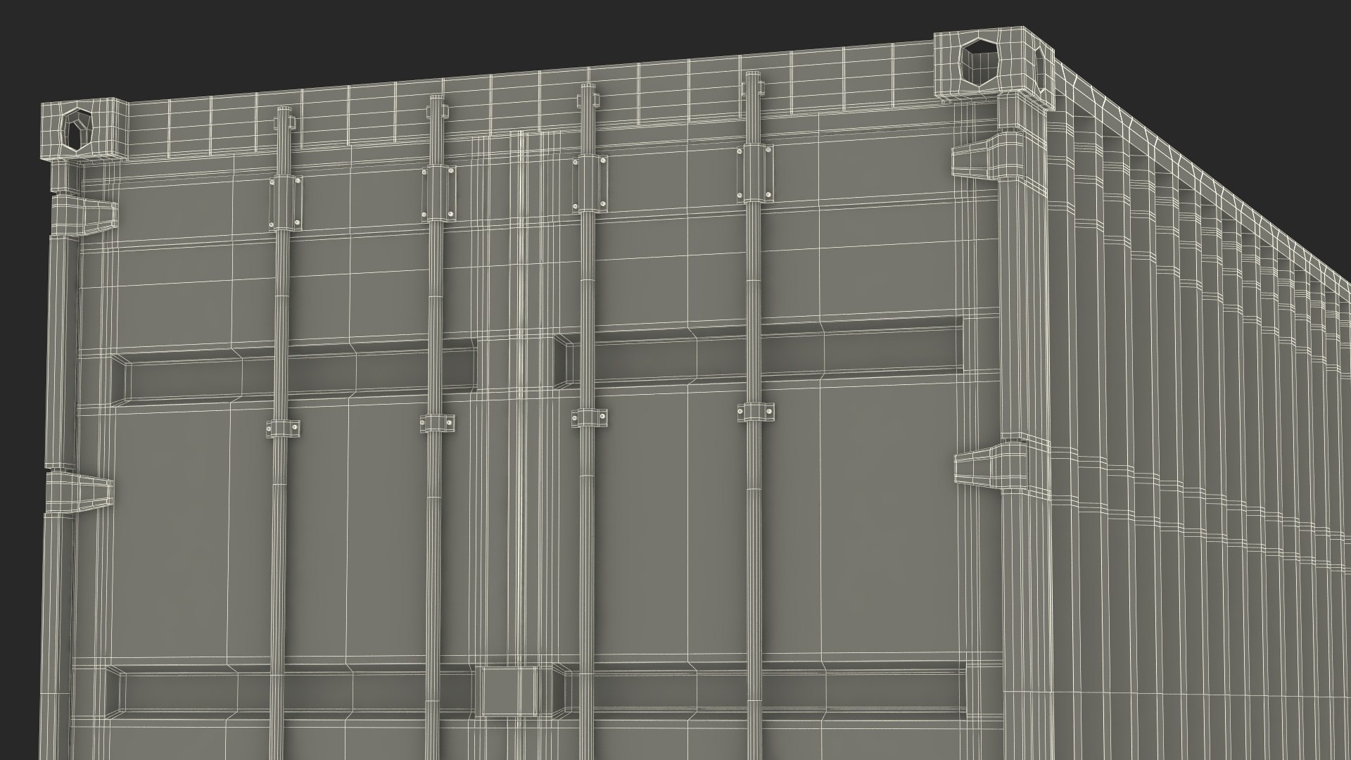 3D model High Cube Shipping Container 40FT - TurboSquid 2144468