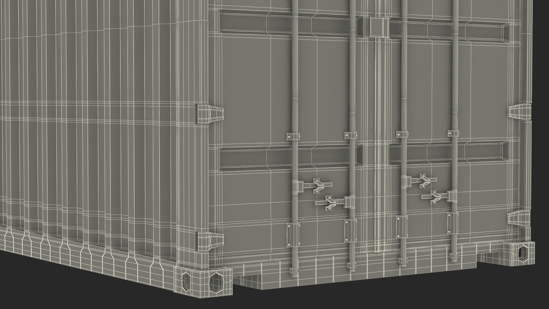 3D model High Cube Shipping Container 40FT - TurboSquid 2144468