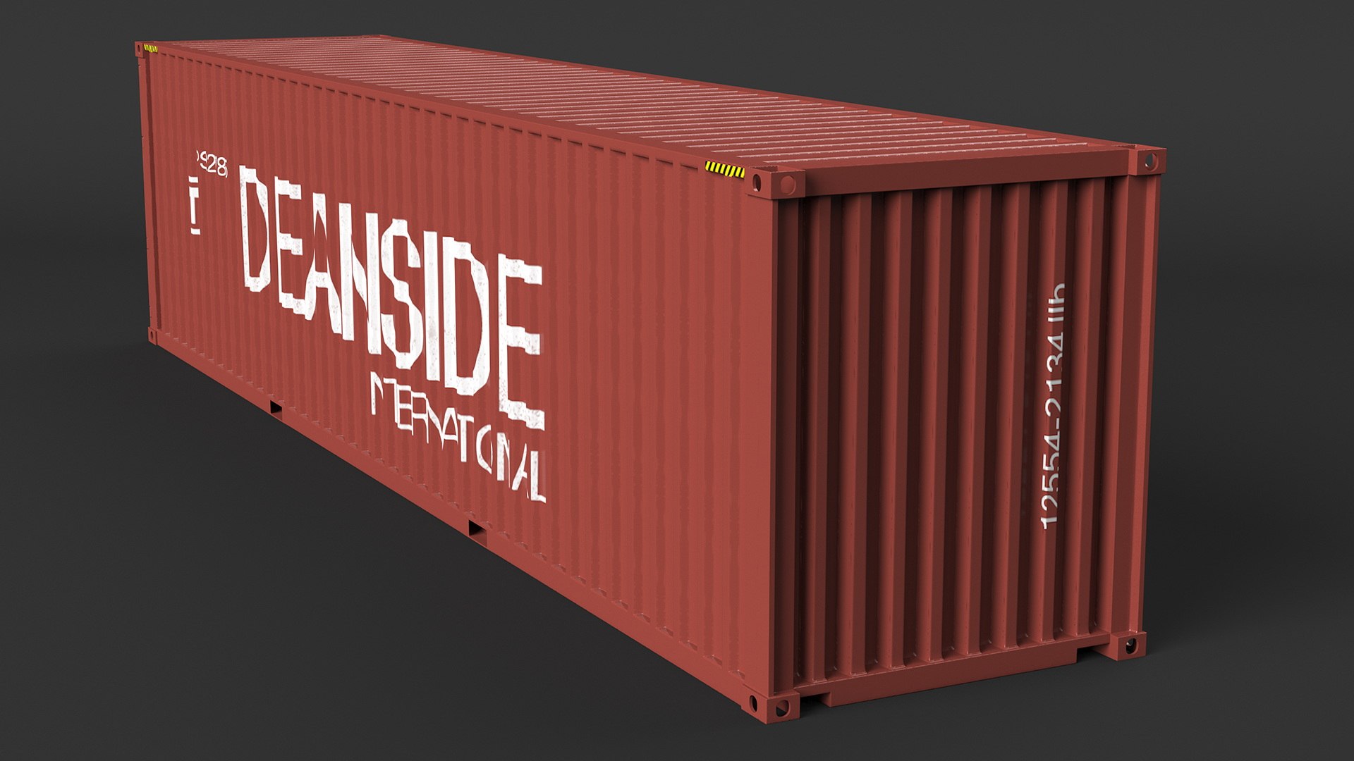 3D Model High Cube Shipping Container 40FT - TurboSquid 2144468