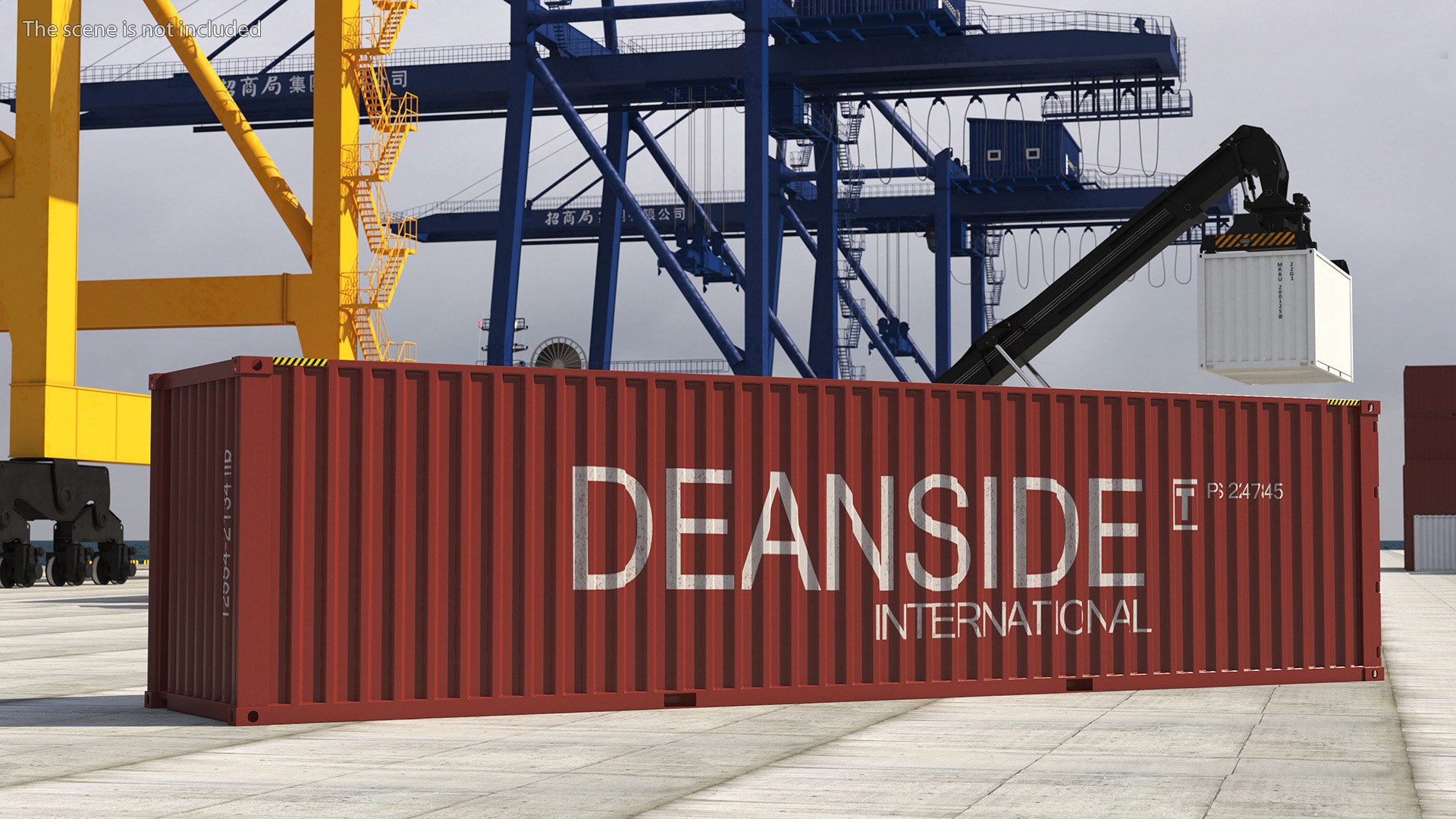 3D Model High Cube Shipping Container 40FT - TurboSquid 2144468