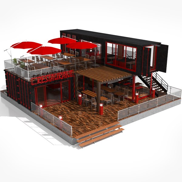 Restaurant SketchUp Models for Download | TurboSquid
